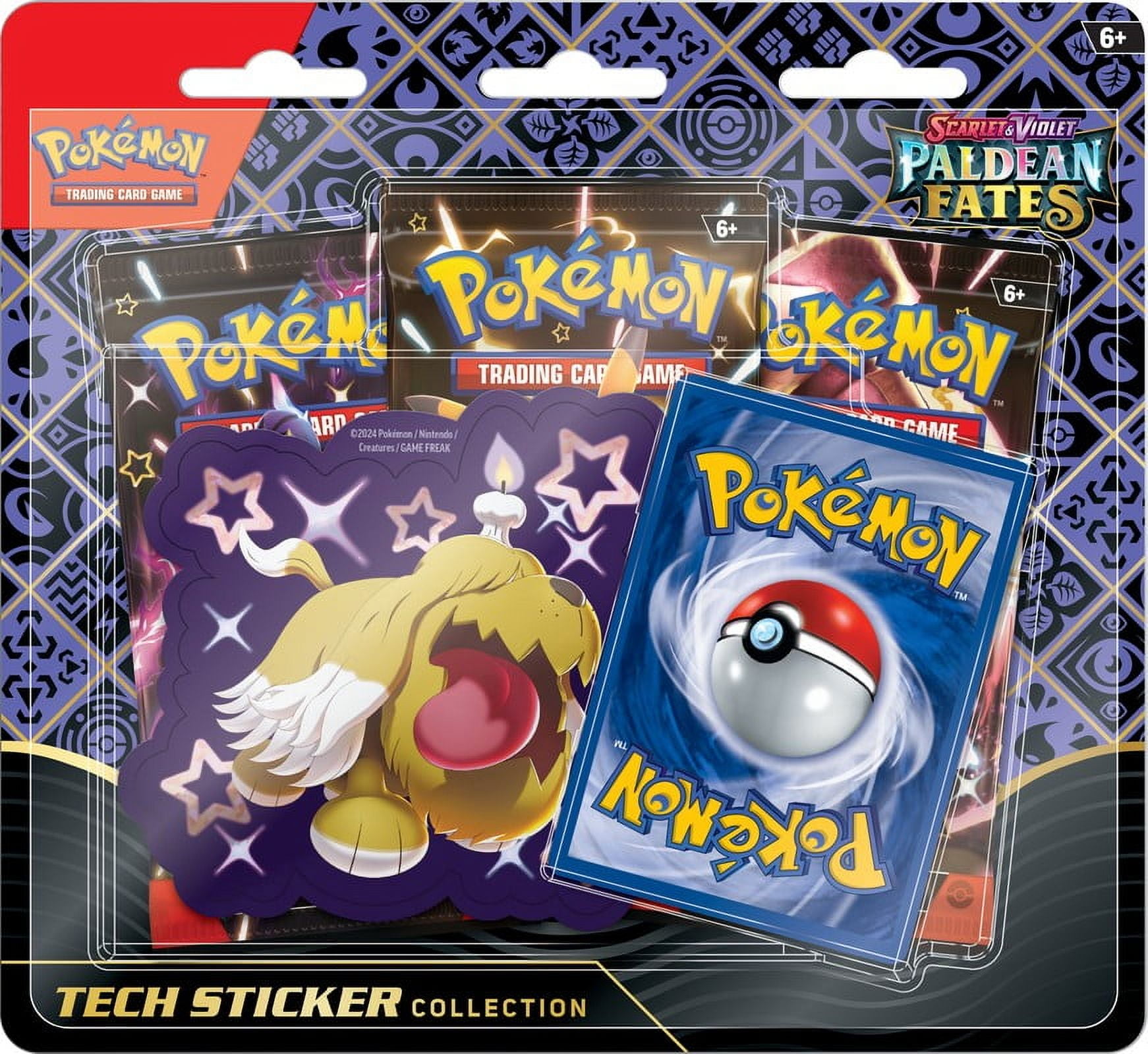 POKEMON TCG: Scarlet and Violet: PALDEAN Fates: TECH Sticker Collection ...