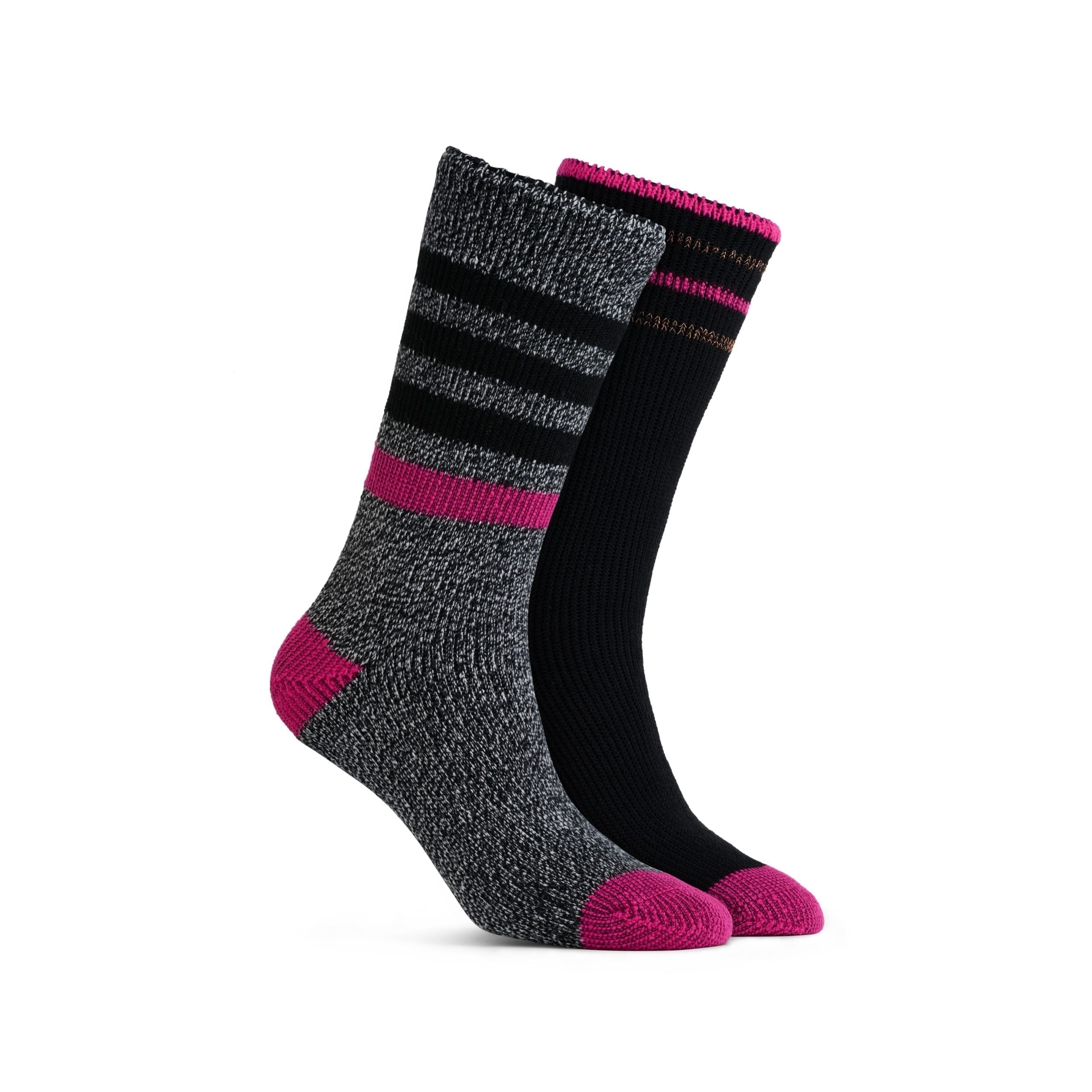 Polar Heat Nanuuq Women’s Winter Thermal Crew Socks, 3 Pack Winter ...