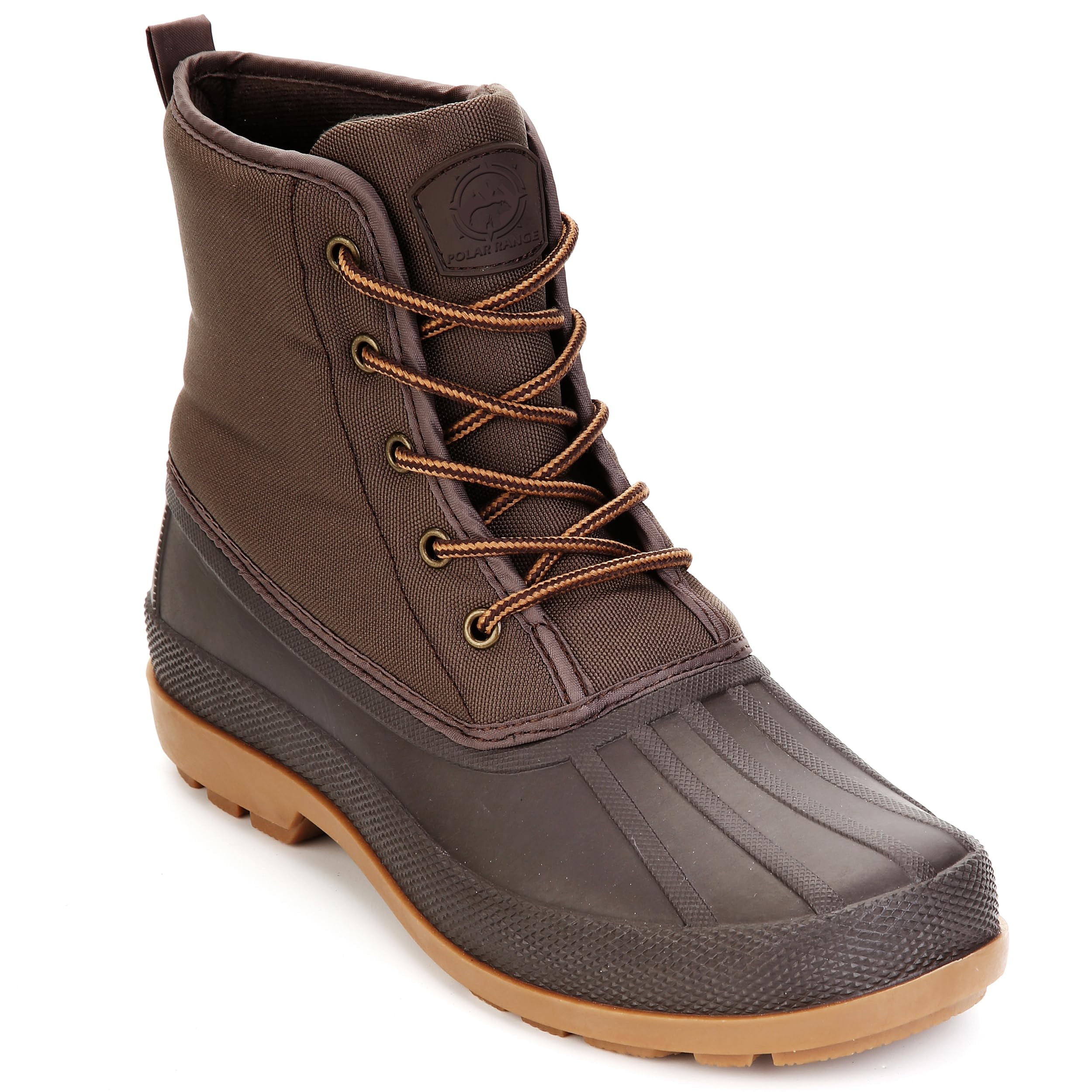 Polar Range Men's Blast Duck-Toe Boots Color: Brown Size: 12 - Walmart.com