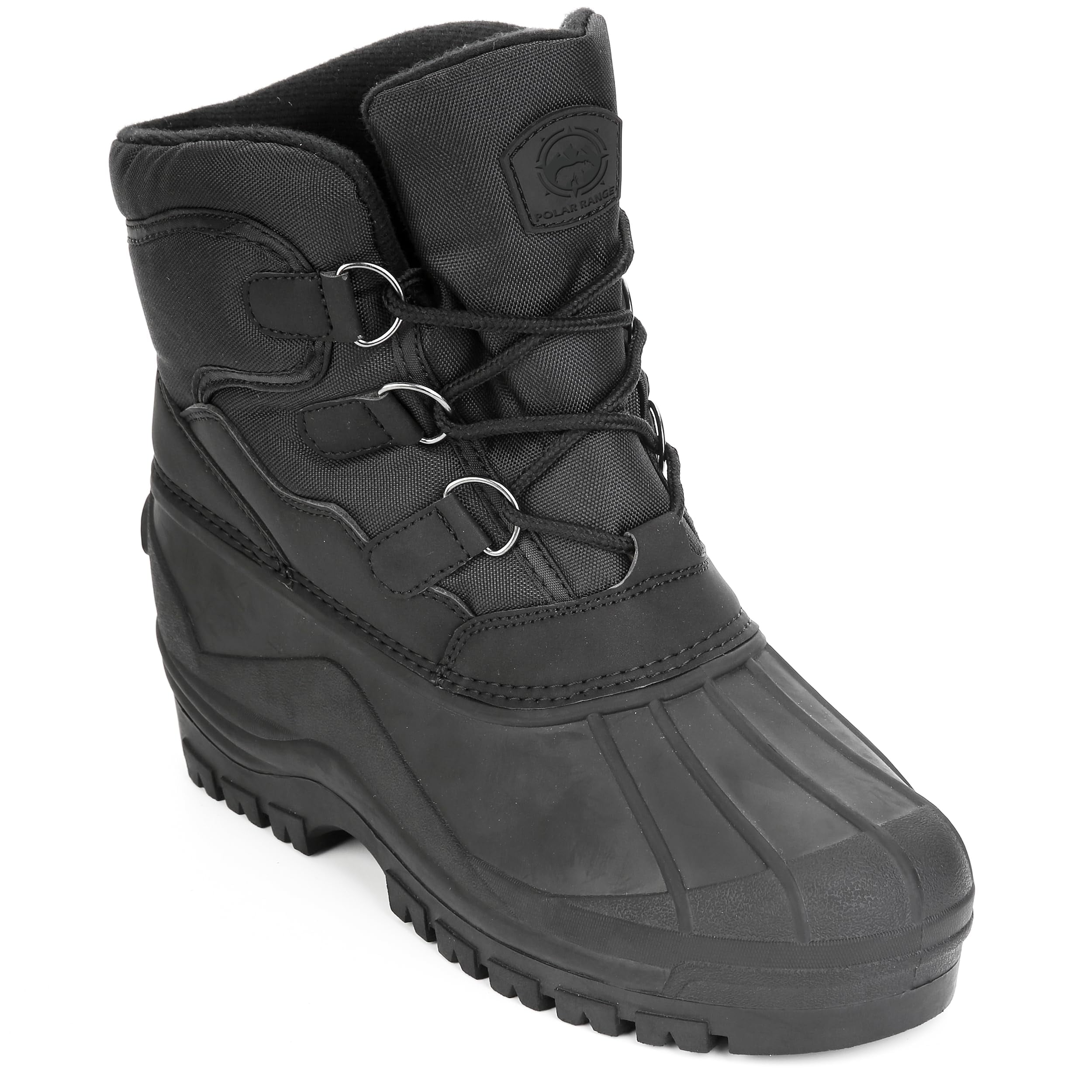 Polar Range Men's Snow Boots Color: Black Size: 13 - Walmart.com