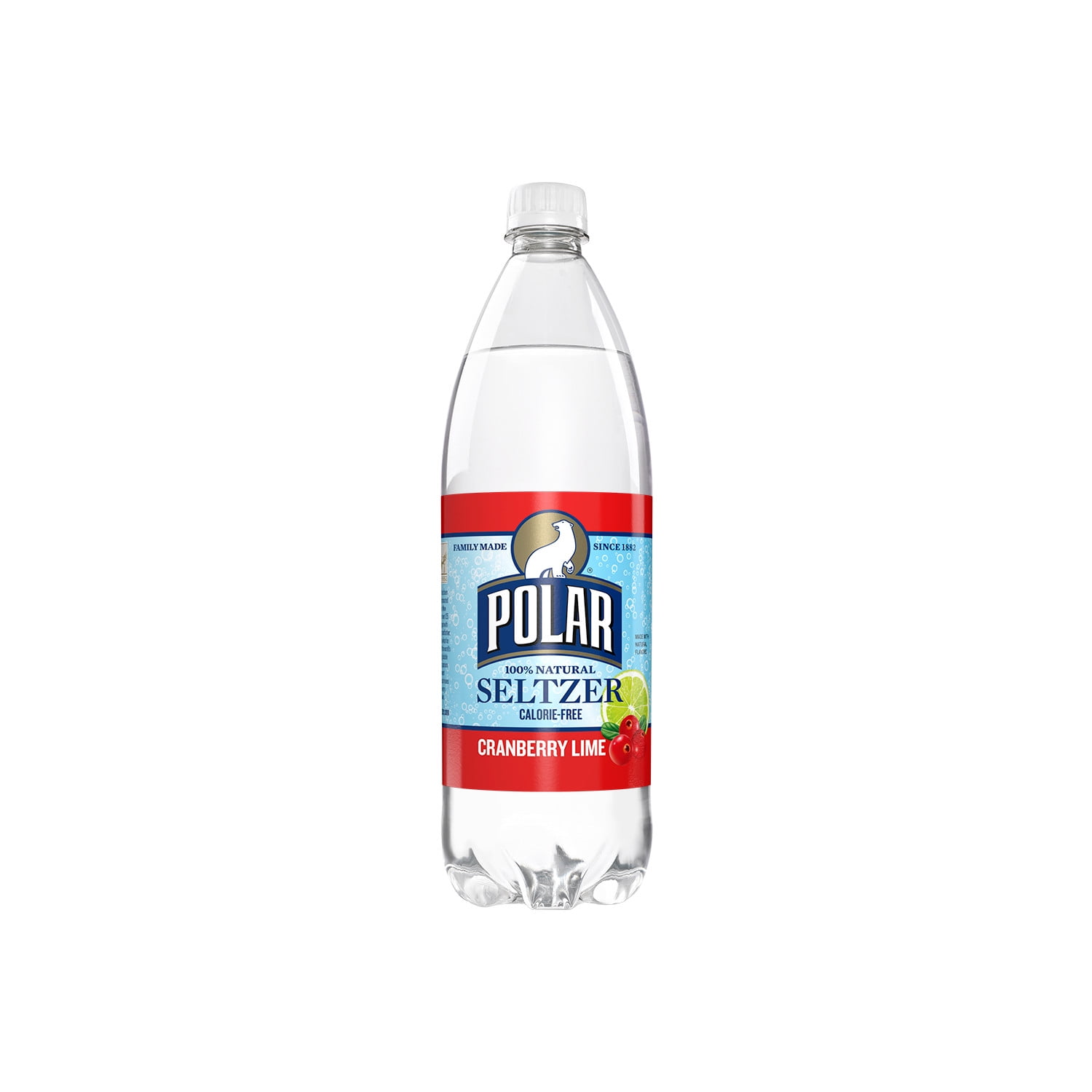 Polar Sparkling Seltzer Water, Carbonated Beverage, Refreshing Drink, 1L Bottle - Walmart.com
