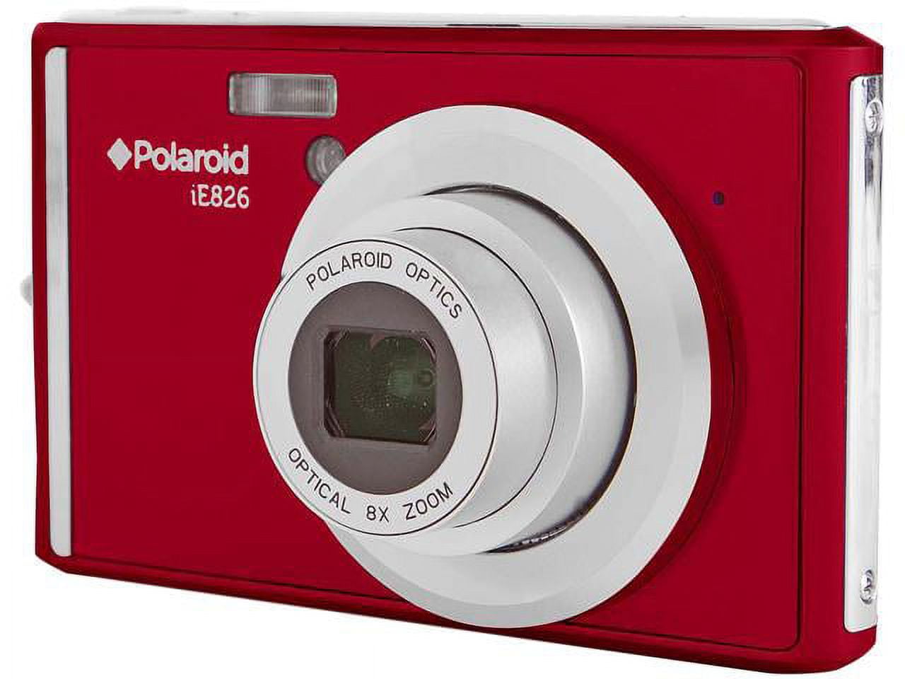 POLAROID IE826-RED 18MP DIGITAL STILL CAMERA with 2.4in Screen RED ...