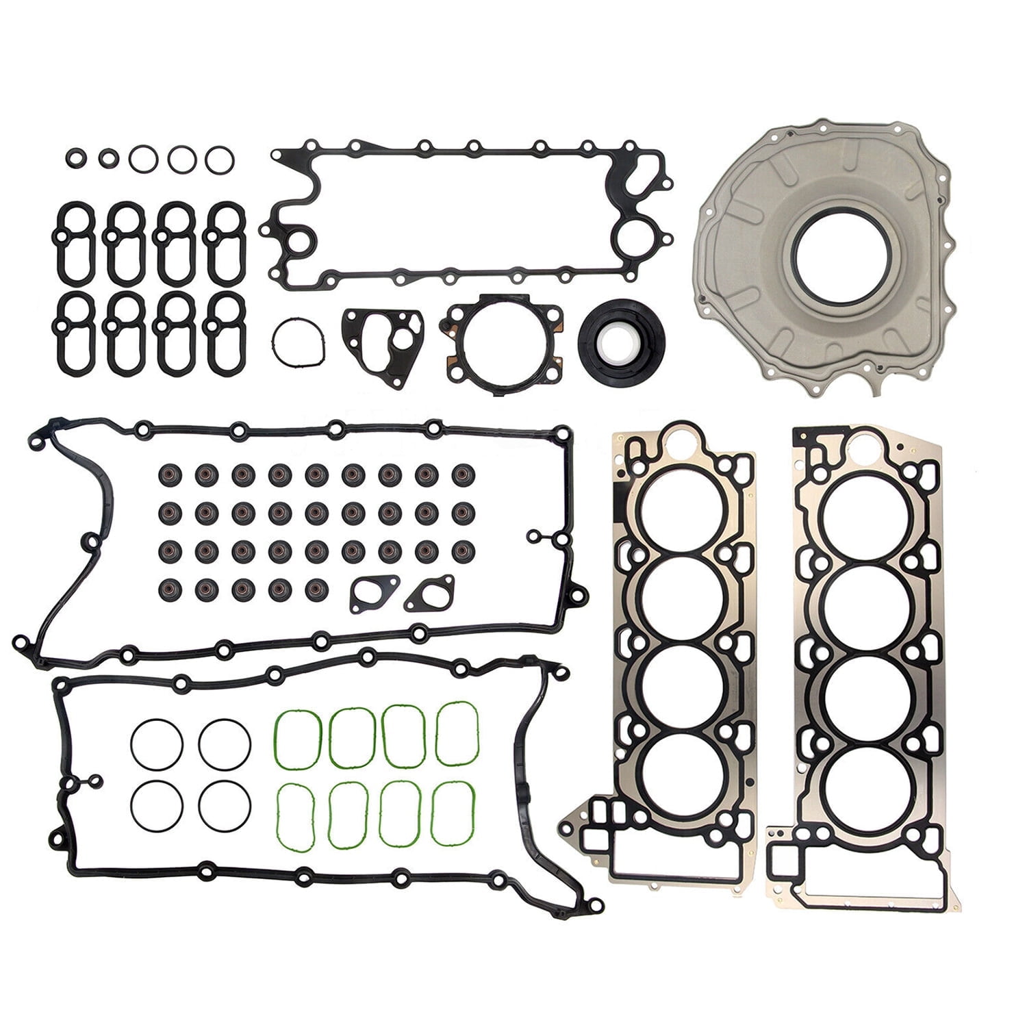 POLARPRA Engine Cylinder Head Gasket Set For Jaguar XE XJ F-Type Land ...