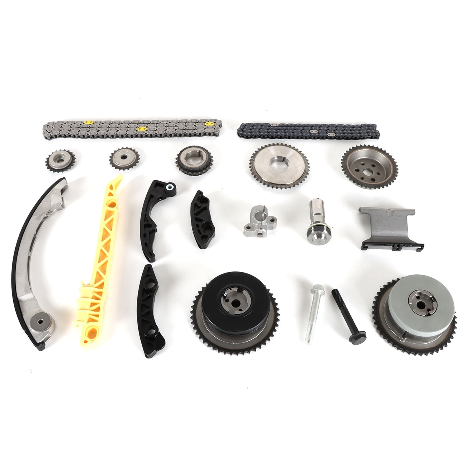 POLARPRA Timing Chain Kit VCT Selenoid Actuator Gear For GM Ecotec 2.2L ...