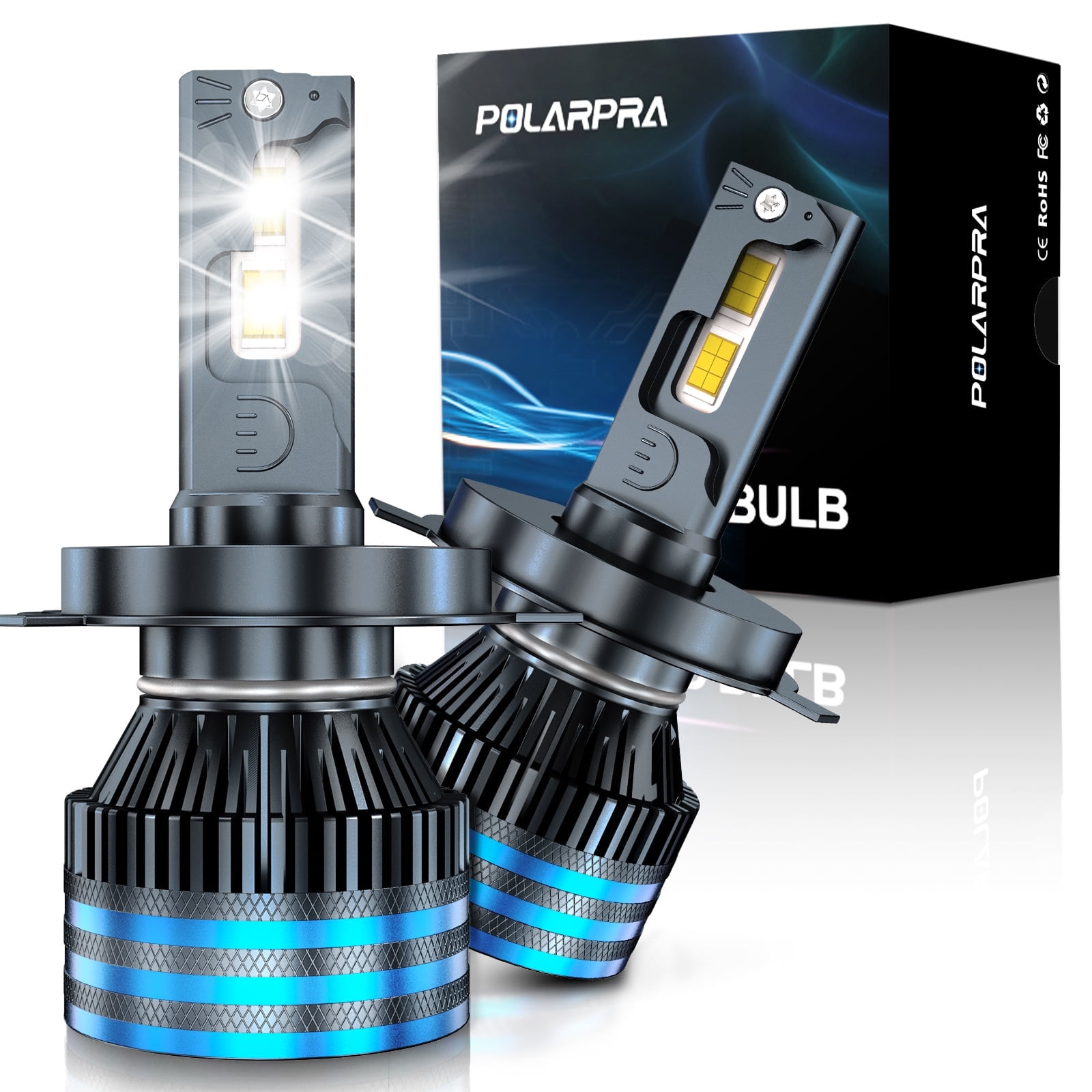 POLARPRA Upgrade Your Vehicle's Lighting with H4 LED Headlight Bulbs ...