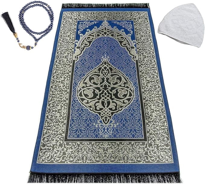 POLAT Muslim Prayer Rug - Prayer Mat Muslim for Men and Women - Perfect ...