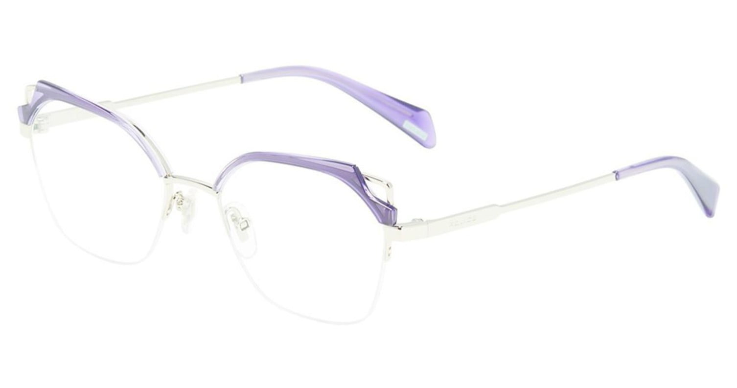 POLICE VPLA04 ZEPHIRUS 2 HALF-RIM CONTEMPORARY DESIGN HIP EYEGLASS ...