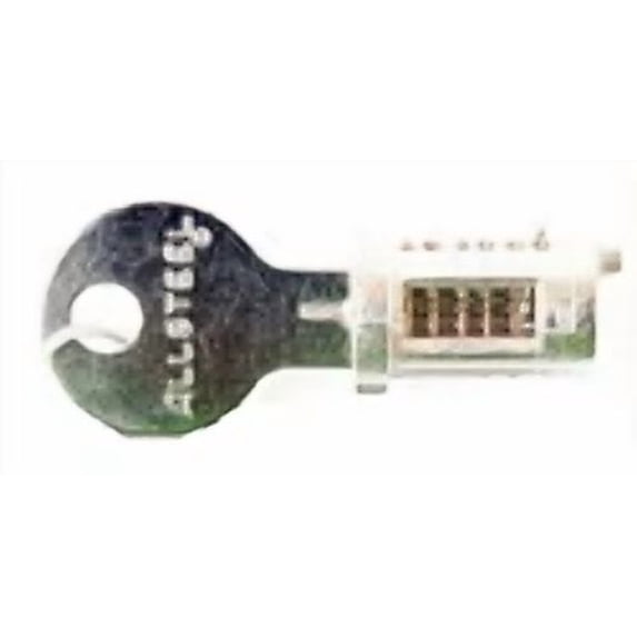 (POLISHED NICKEL) File Cabinet , Desk or Cubicle Replacement Lock Core ...