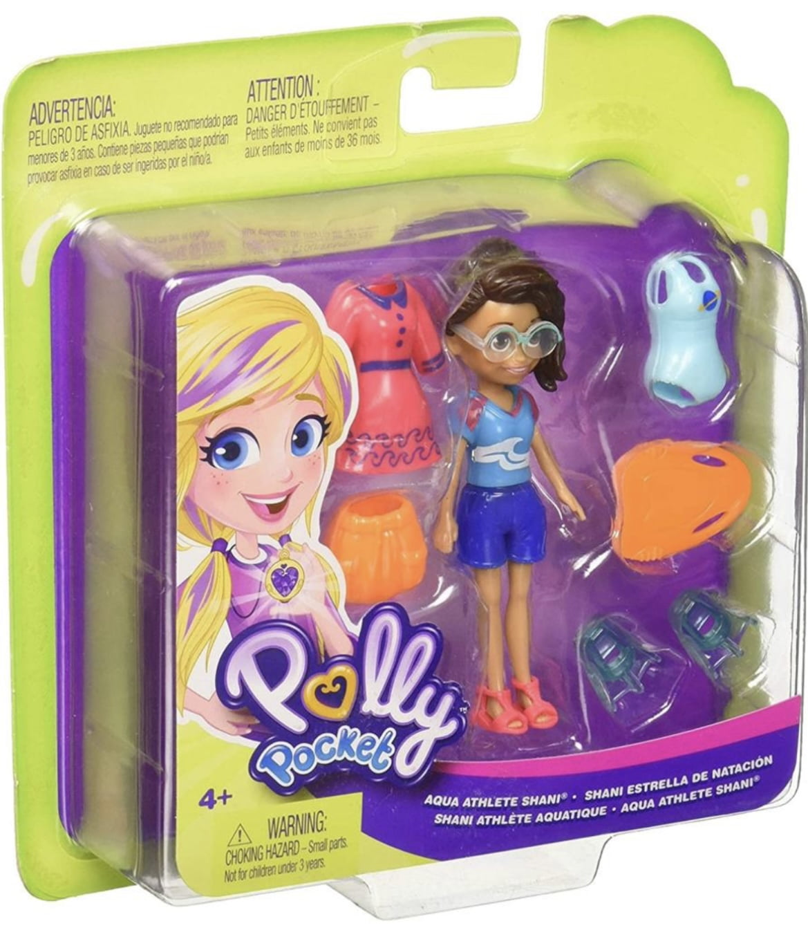 POLLY POCKET MATTEL MU?ECA GDL97 1 Pieza(s) - Walmart.com