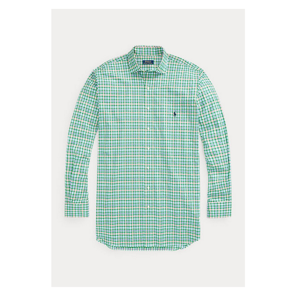 POLO RALPH LAUREN Classic Fit Stretch Poplin Shirt S/15 - Walmart.com