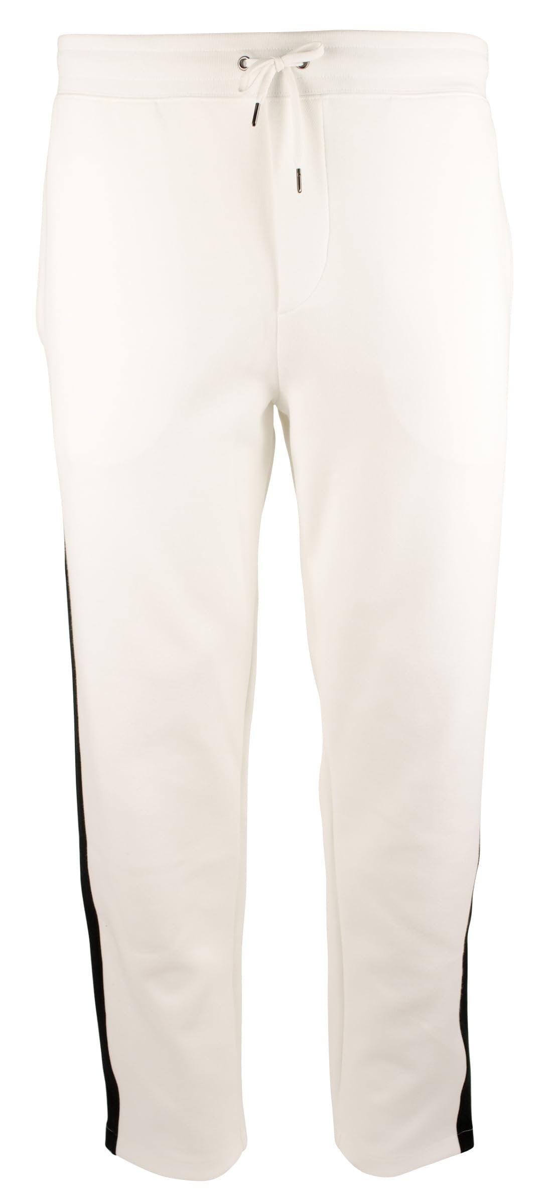 POLO RALPH LAUREN Men's Big & Tall Double Knit Mesh Track Pants WhtM ...