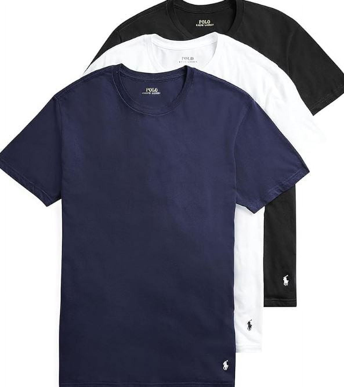 POLO RALPH LAUREN Men's Multi 3-Pack Crew Undershirts, Large - Walmart.com