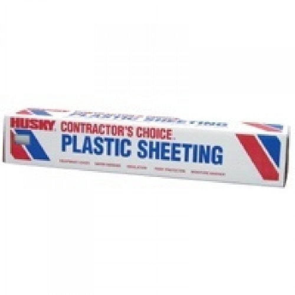 POLY AMERICA 05015 12-Feet X 400-Feet 1 Mil Clear Poly Film - Walmart.com