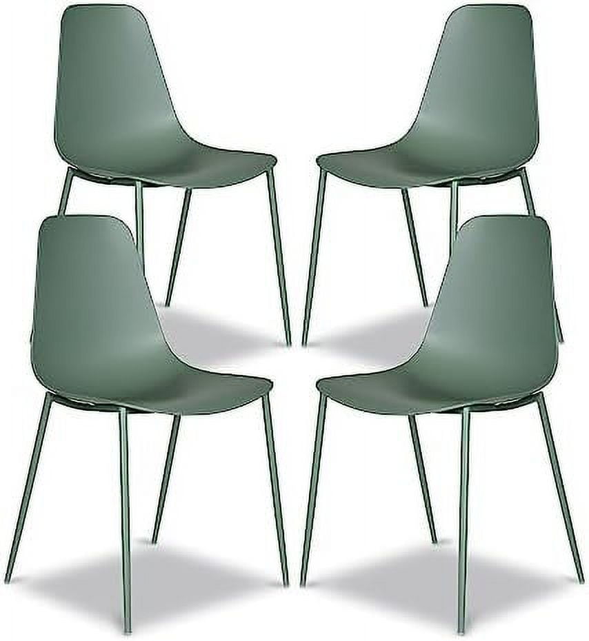 POLY & BARK Isla Chair Set of 4 Pistachio Green - Walmart.com
