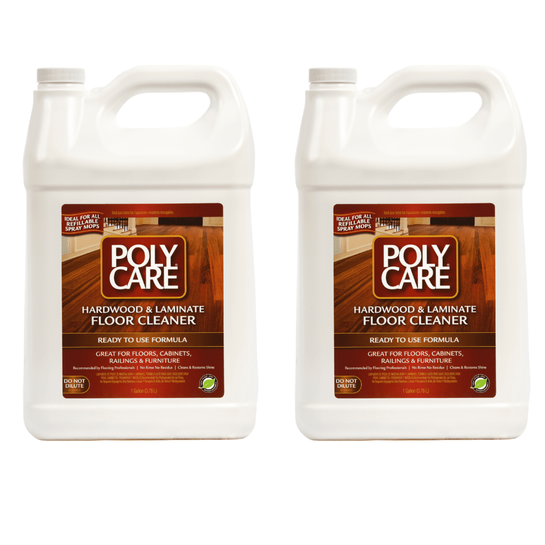 POLYCARE Hardwood Floor Cleaner Refill - 128 fl oz - 2 Pack - Fresh ...