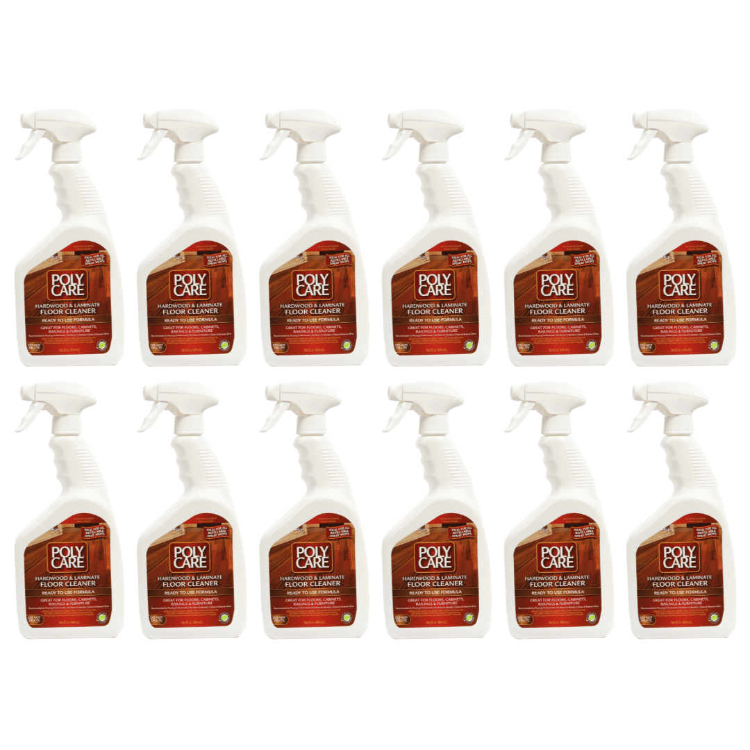 POLYCARE Hardwood Floor Cleaner Refill - 32 fl oz Spray (12 Pack ...
