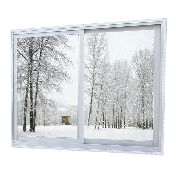 POLYETHYLENE Clear Window Insulation Protect Warm Barrier Curtain For ...