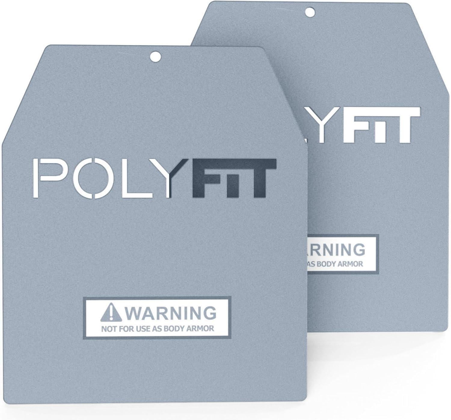 POLYFIT Weight Vest Plates - Weighted Plates for Strength Training ...