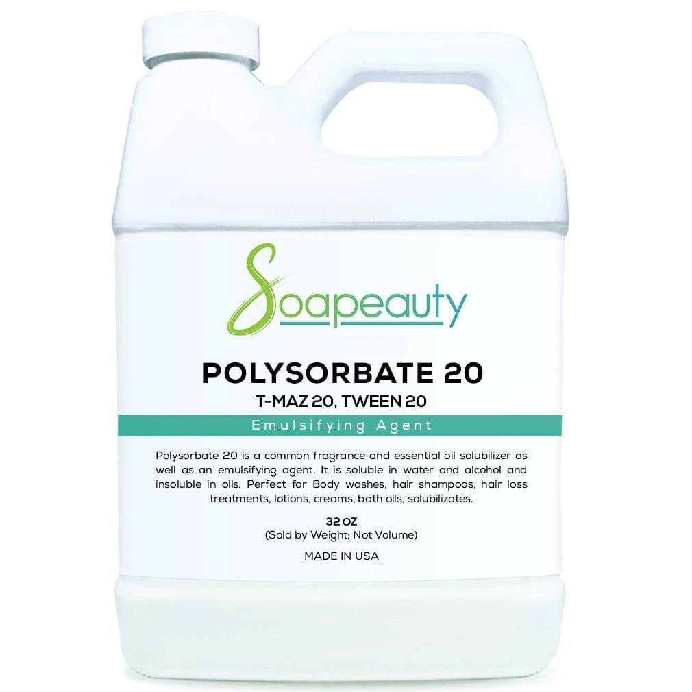 POLYSORBATE 20 T-MAZ 20, Tween 20 | 100% Pure smetic Grade Solubilizer ...