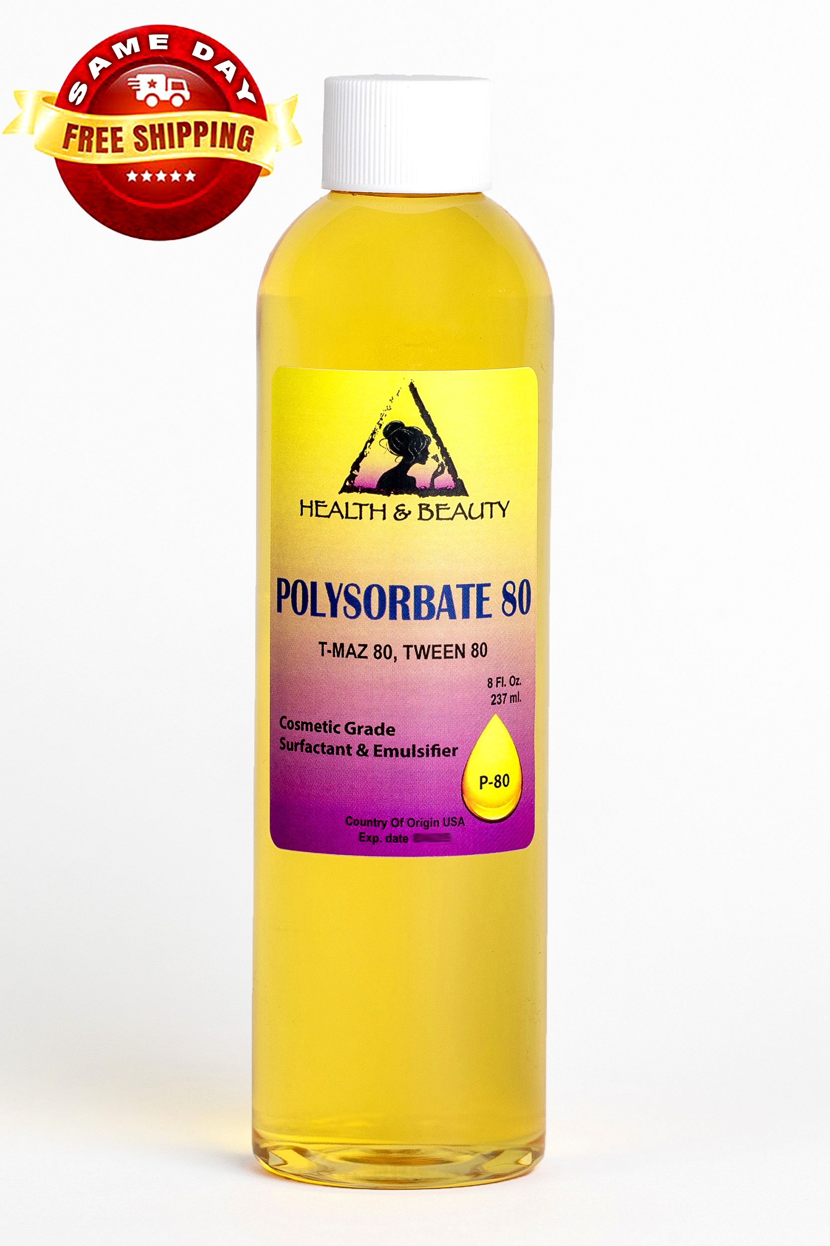 POLYSORBATE 80 T MAZ 80 TWEEN 80 SOLUBILIZER SURFACTANT EMULSIFIER