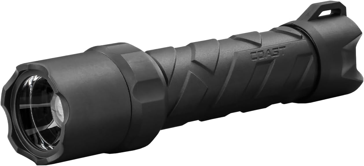 POLYSTEEL 600 1000 Lumen LED Flashlight with Pure Beam Twist Focus ...