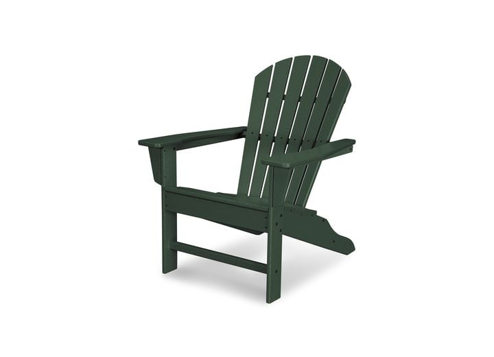 POLYWOOD SBA15GR South Beach Adirondack Chair - Green - Walmart.com