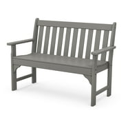 Hanover Avalon All-Weather 48 In. Porch Bench in Teak - Walmart.com