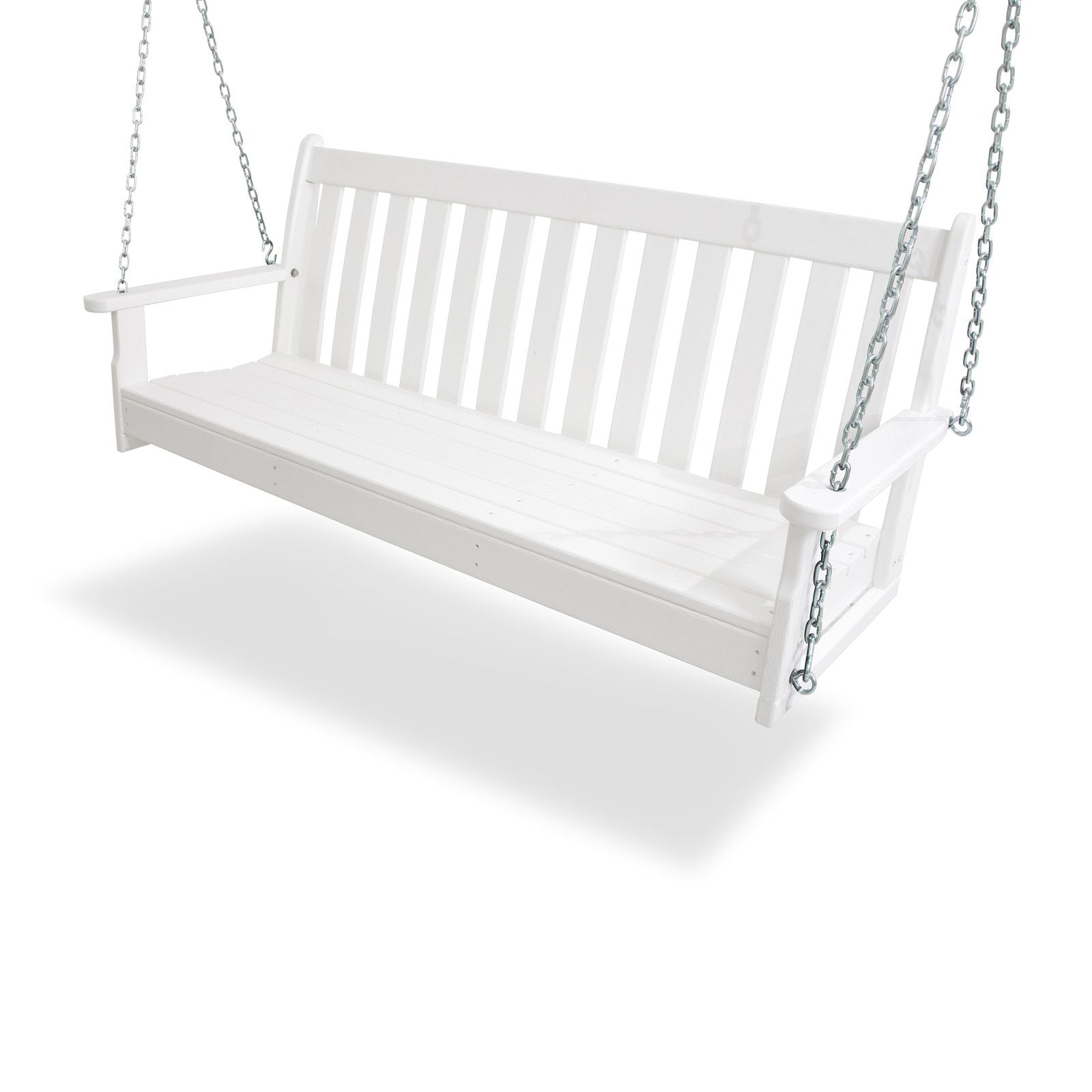 POLYWOOD Vineyard 5ft Porch Swing, Recycled Plastic, Perfect for ...