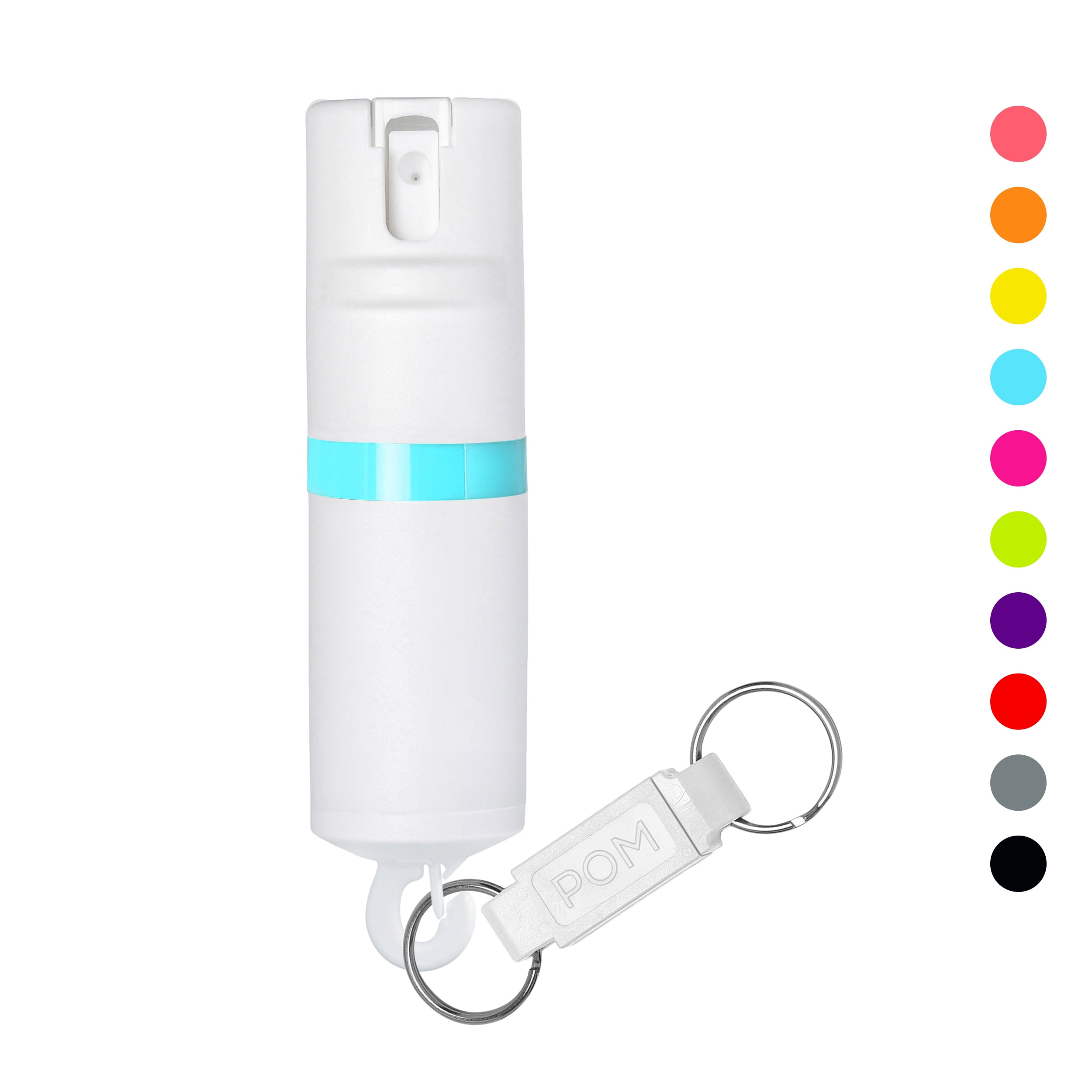 POM Pepper Spray One-Way Snap Ring Maximum Strength OC Spray Safety ...