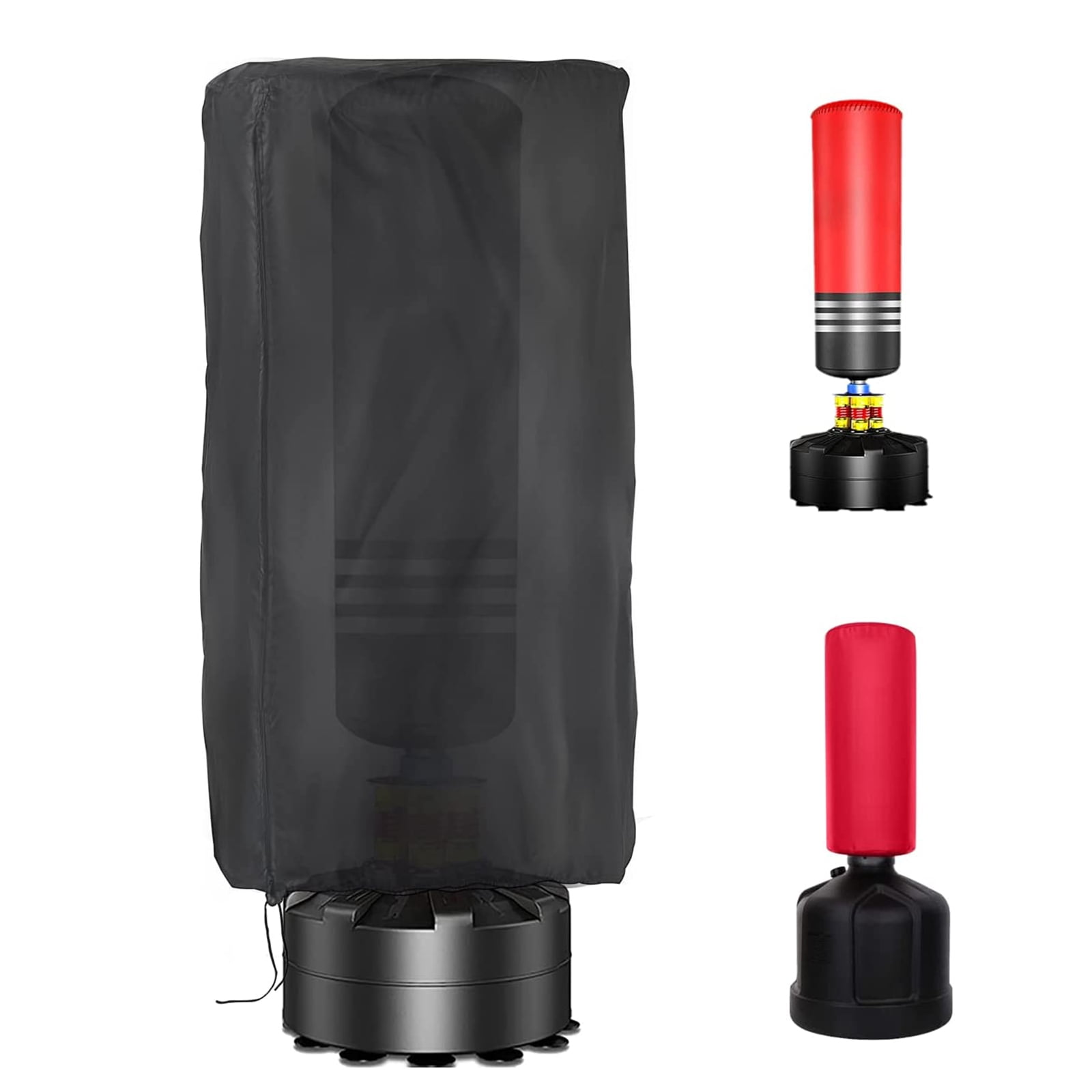 POMER Standing Punch Bag Cover, Heavy Boxing Bag Cover Protective Cover ...