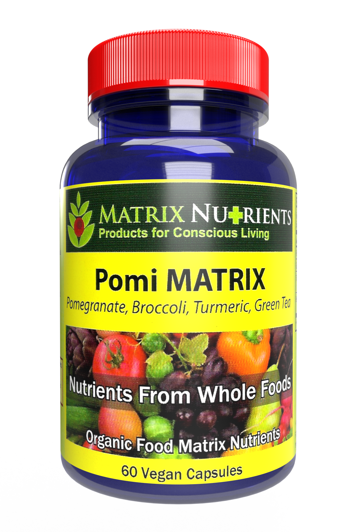 POMI 10X - Lower PSA Levels - 100% Natural, Vegan Capsules (60ct ...