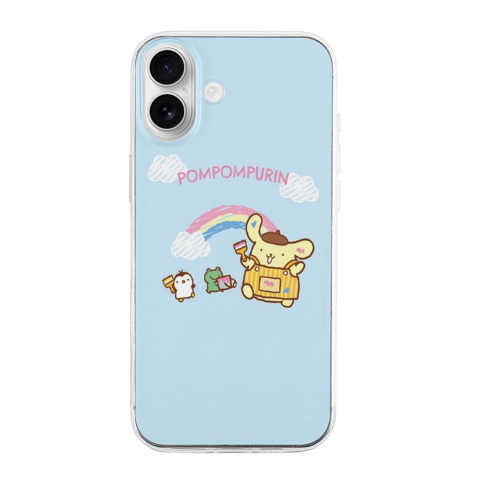 POMPOMPURIN Cases for iPhone 16 Plus Anime Durable TPU POMPOMPURIN ...