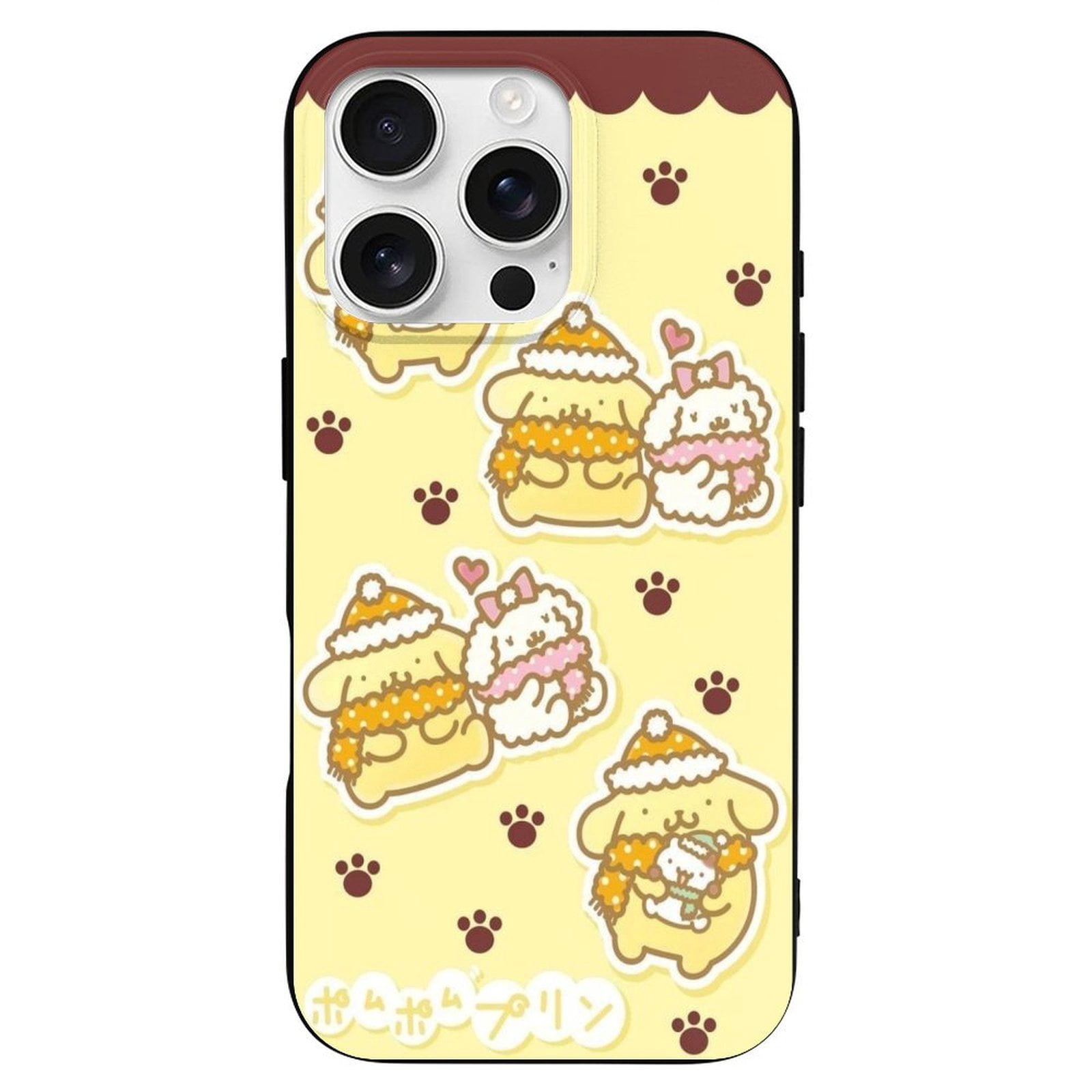 POMPOMPURIN Cases for iPhone 16 Pro Anime Durable TPU POMPOMPURIN Merch ...