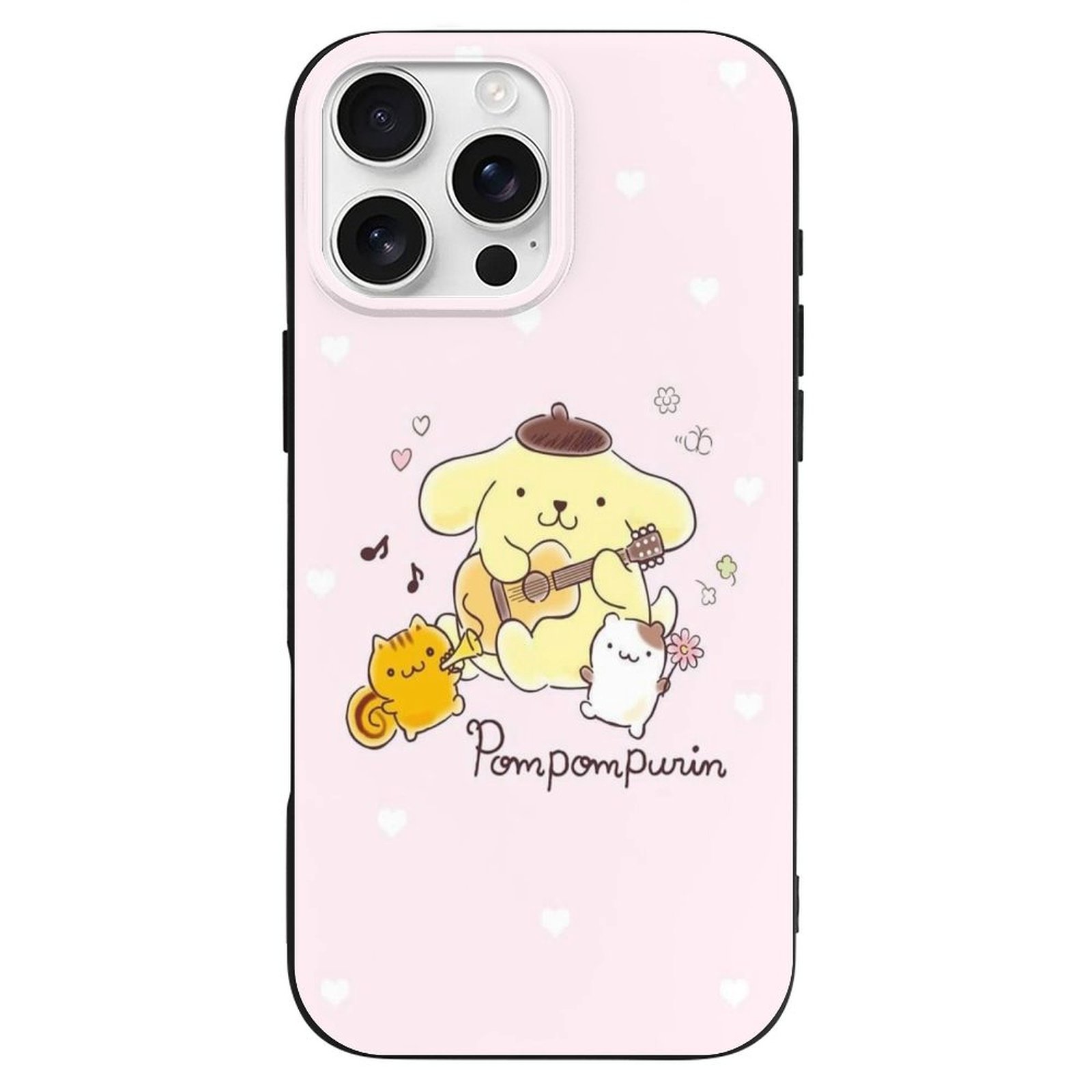 POMPOMPURIN Cases for iPhone 16 Pro Max Anime Durable TPU POMPOMPURIN ...