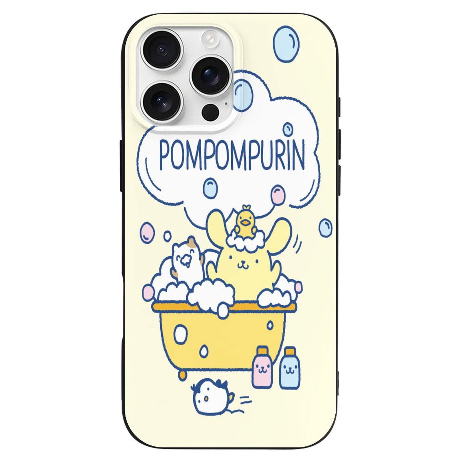 POMPOMPURIN Cases for iPhone 16 Pro Max Anime Durable TPU - Walmart.com
