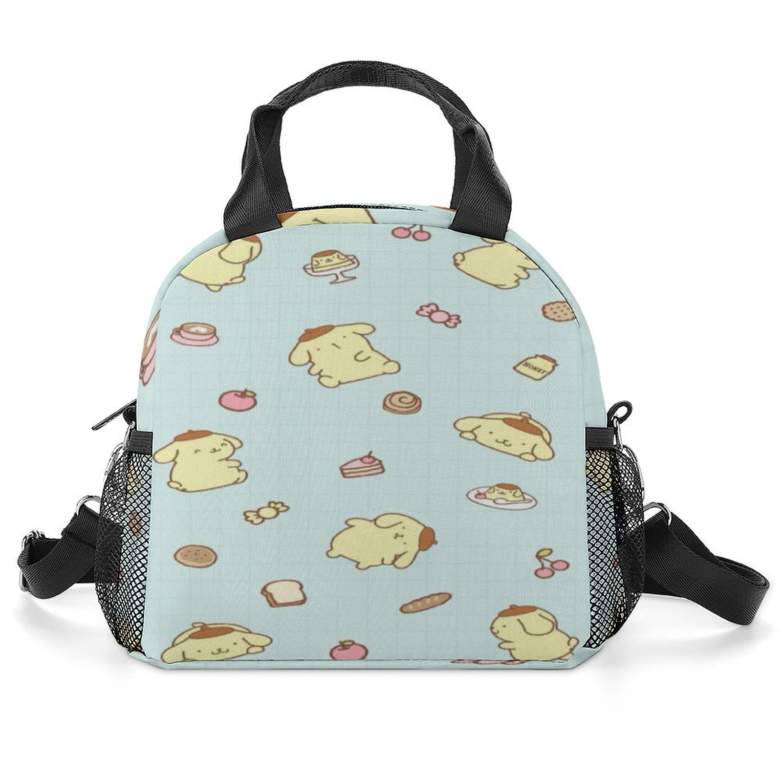 POMPOMPURIN Lunch Bag Insulated Crossbody Anime for Work Picnic Travel ...