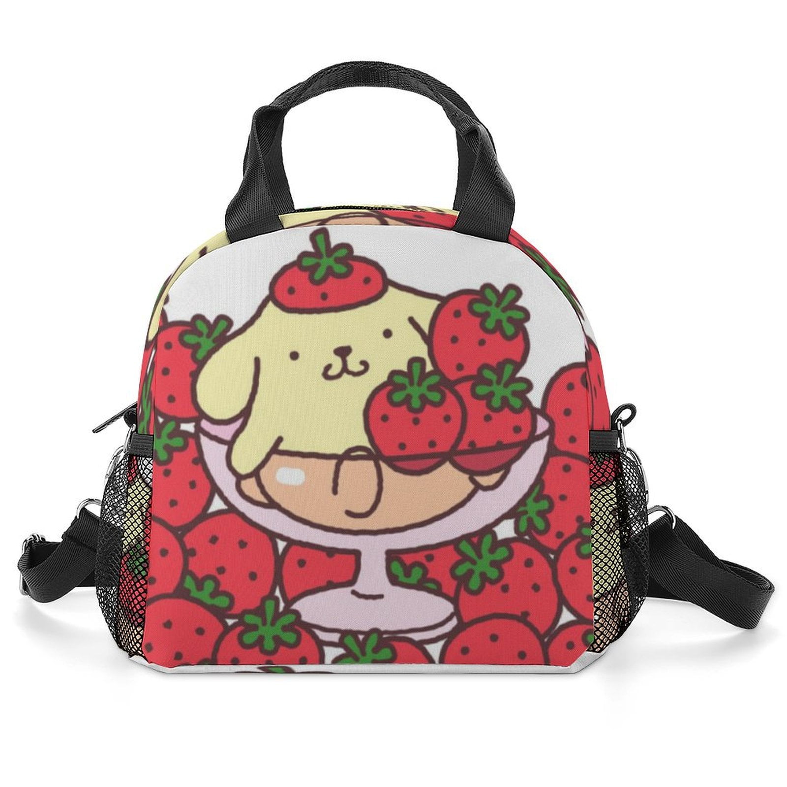 POMPOMPURIN Lunch Bag Insulated Crossbody Anime for Work Picnic Travel ...