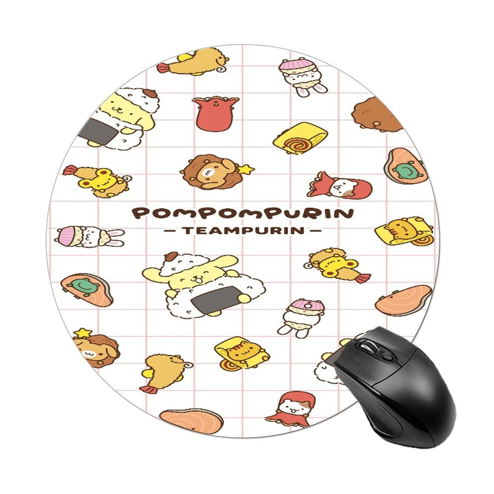 POMPOMPURIN Mouse Pad Anime for Office Desk Computer Desk Gaming Room ...