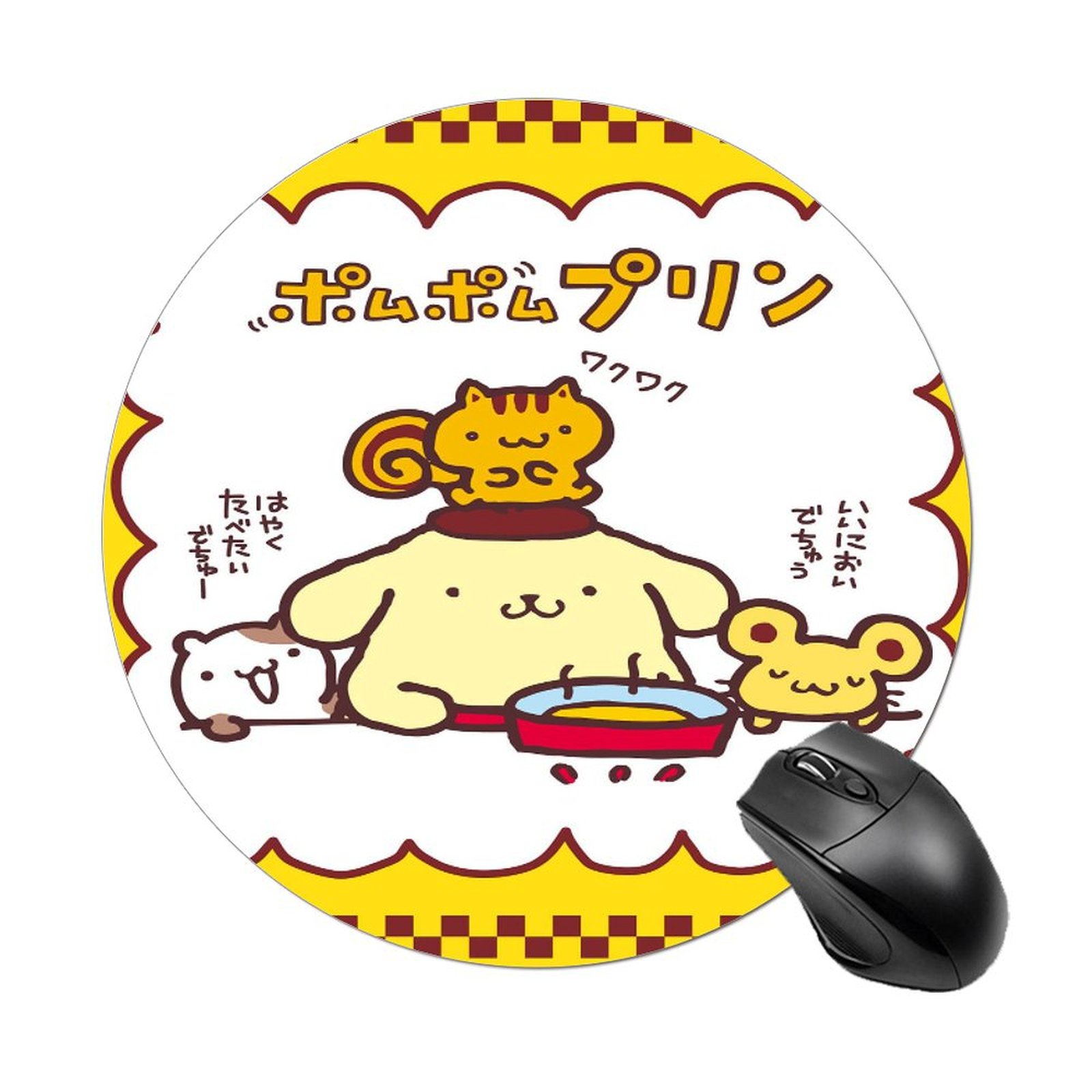 POMPOMPURIN Mouse Pad Anime for Office Desk Computer Desk Gaming Room ...