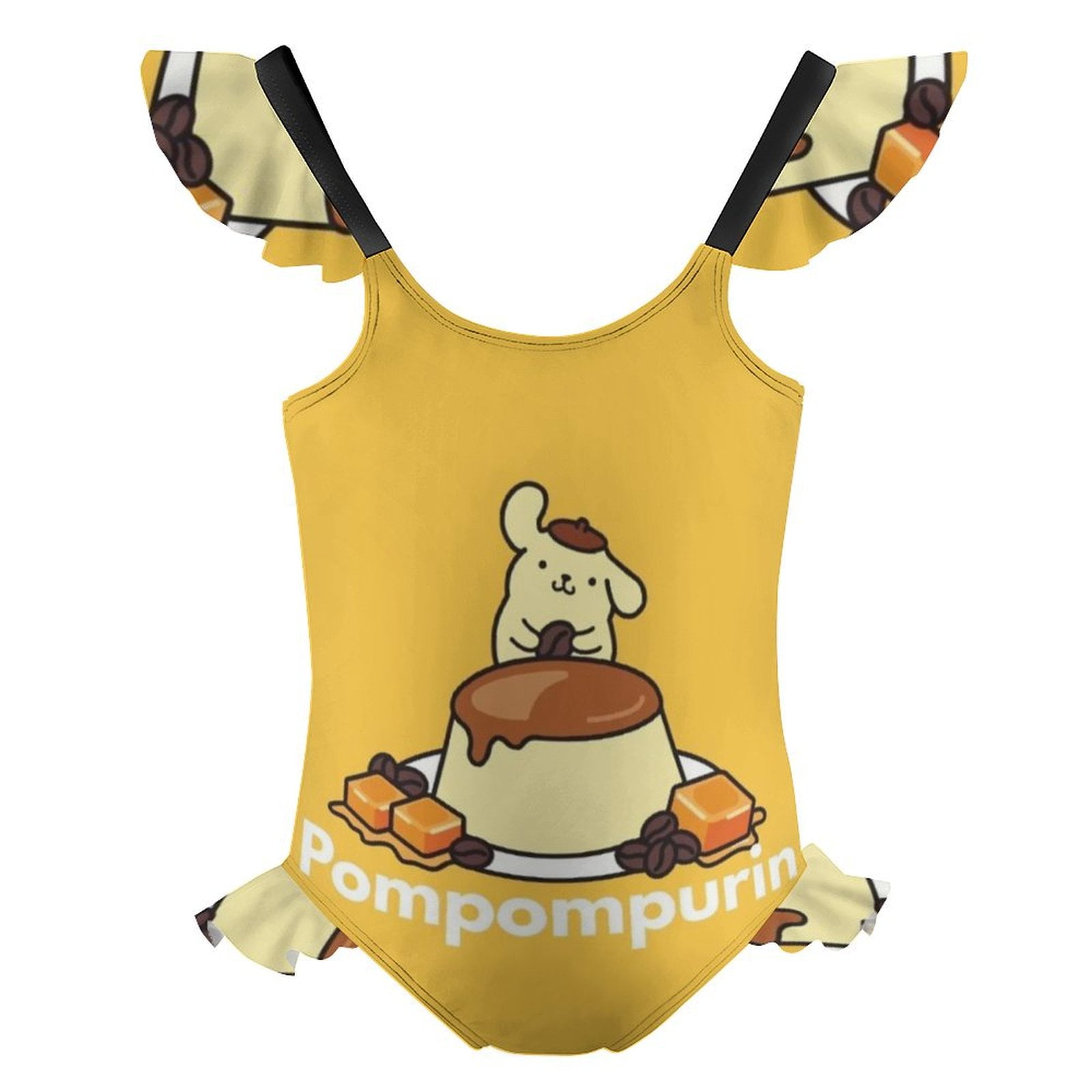 POMPOMPURIN Swimsuit Anime Cute for Girls Gift 10-12Y（150cm ...