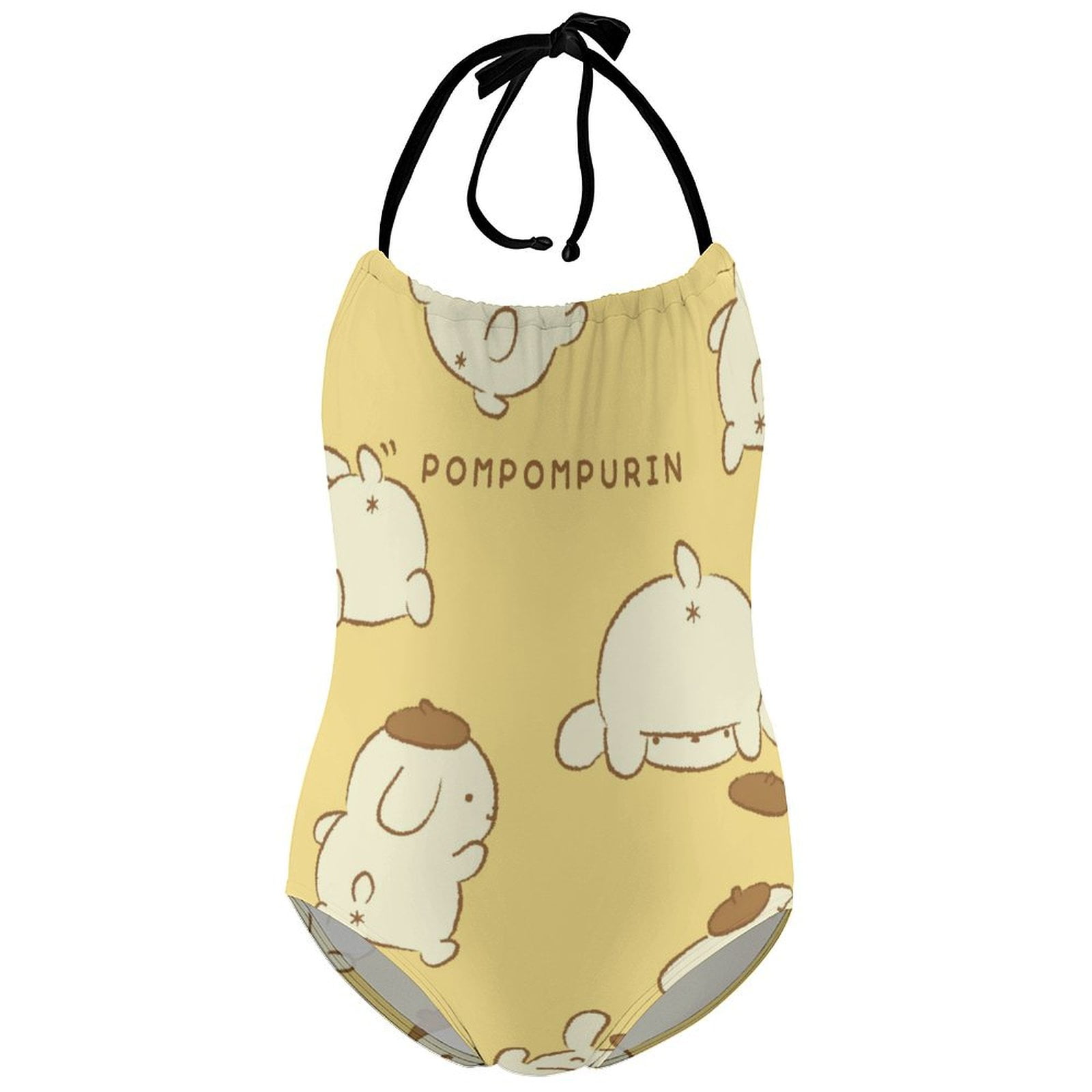 POMPOMPURIN Swimsuit Anime Cute for Girls Gift 10-12Y（150cm ...