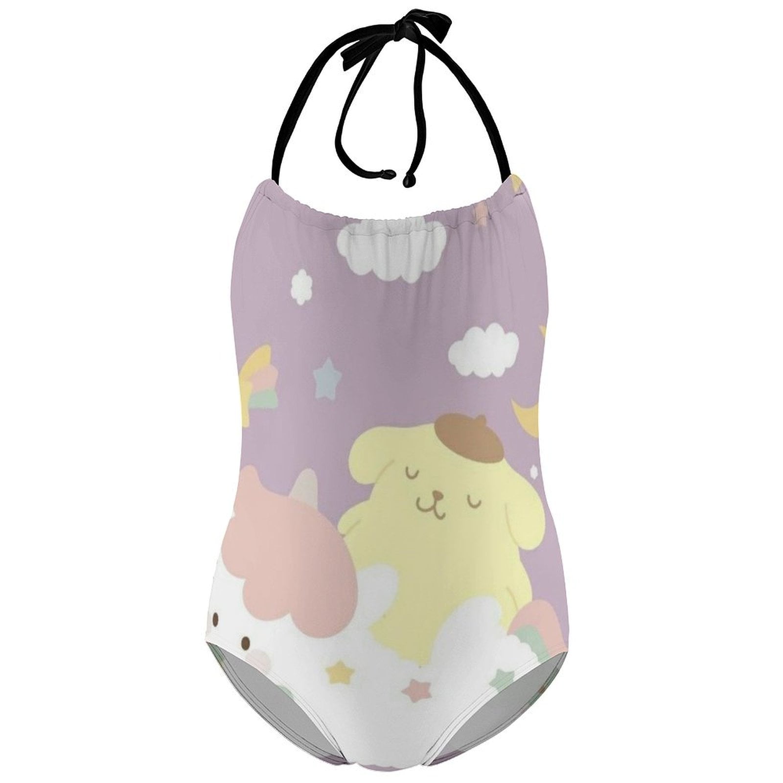 POMPOMPURIN Swimsuit Anime Cute for Girls Gift 10-12Y（150cm ...