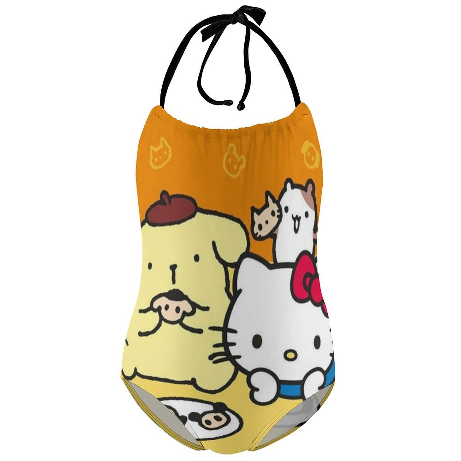 POMPOMPURIN Swimsuit Anime Cute for Girls Gift 11-13Y（160cm ...