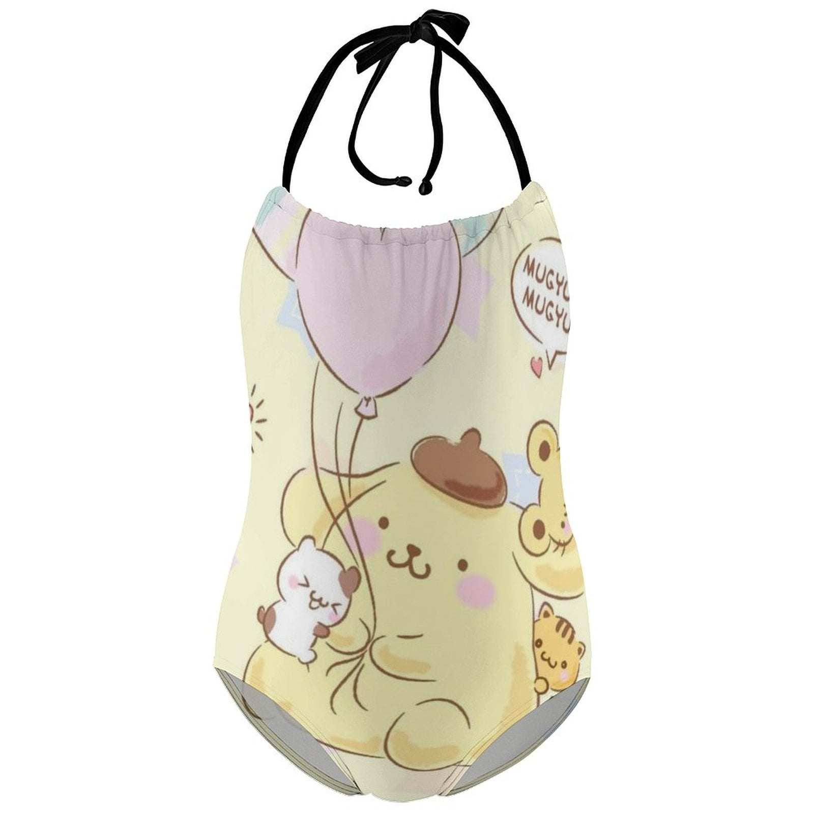 POMPOMPURIN Swimsuit Anime Cute for Girls Gift 11-13Y（160cm ...