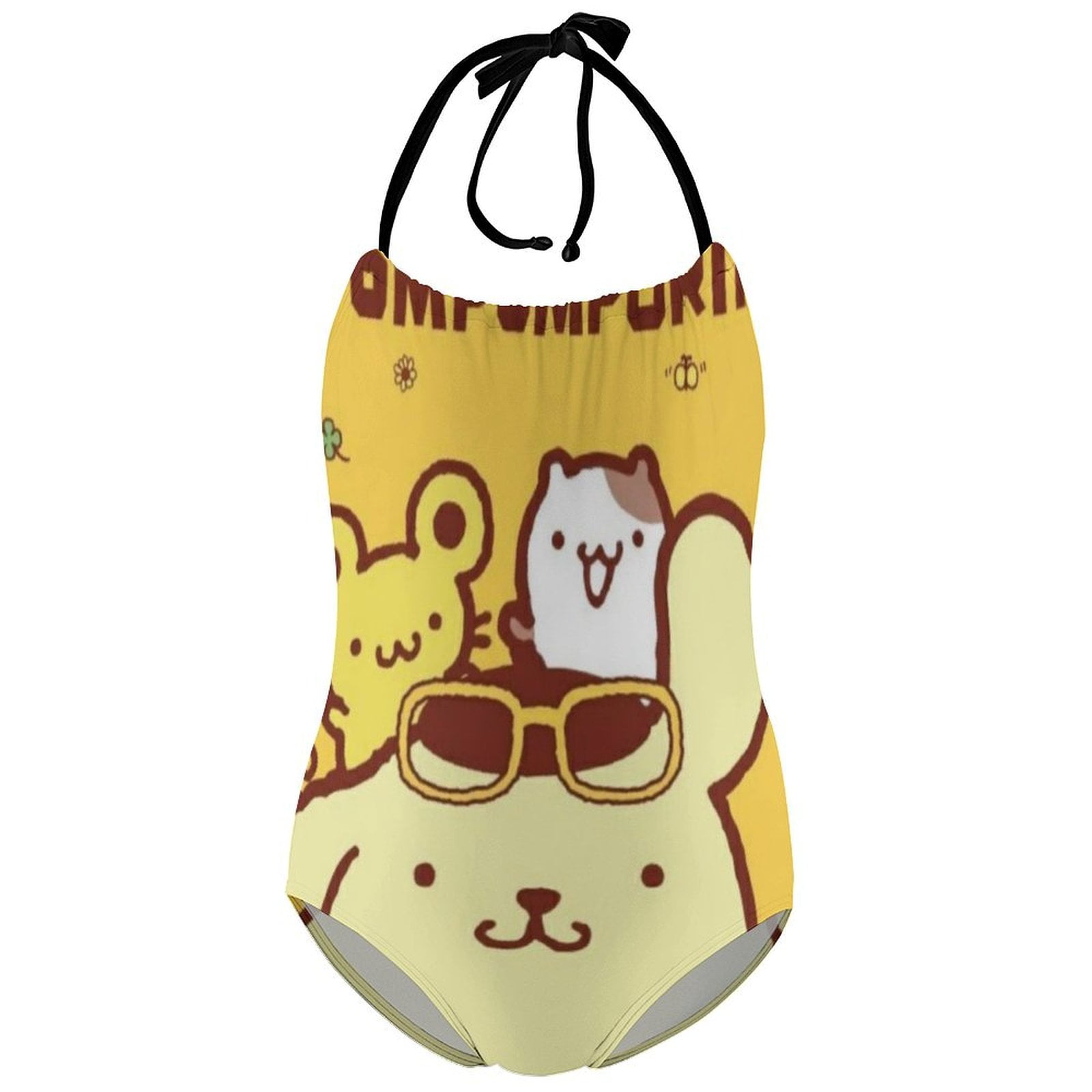 POMPOMPURIN Swimsuit Anime Cute for Girls Gift 11-13Y（160cm ...