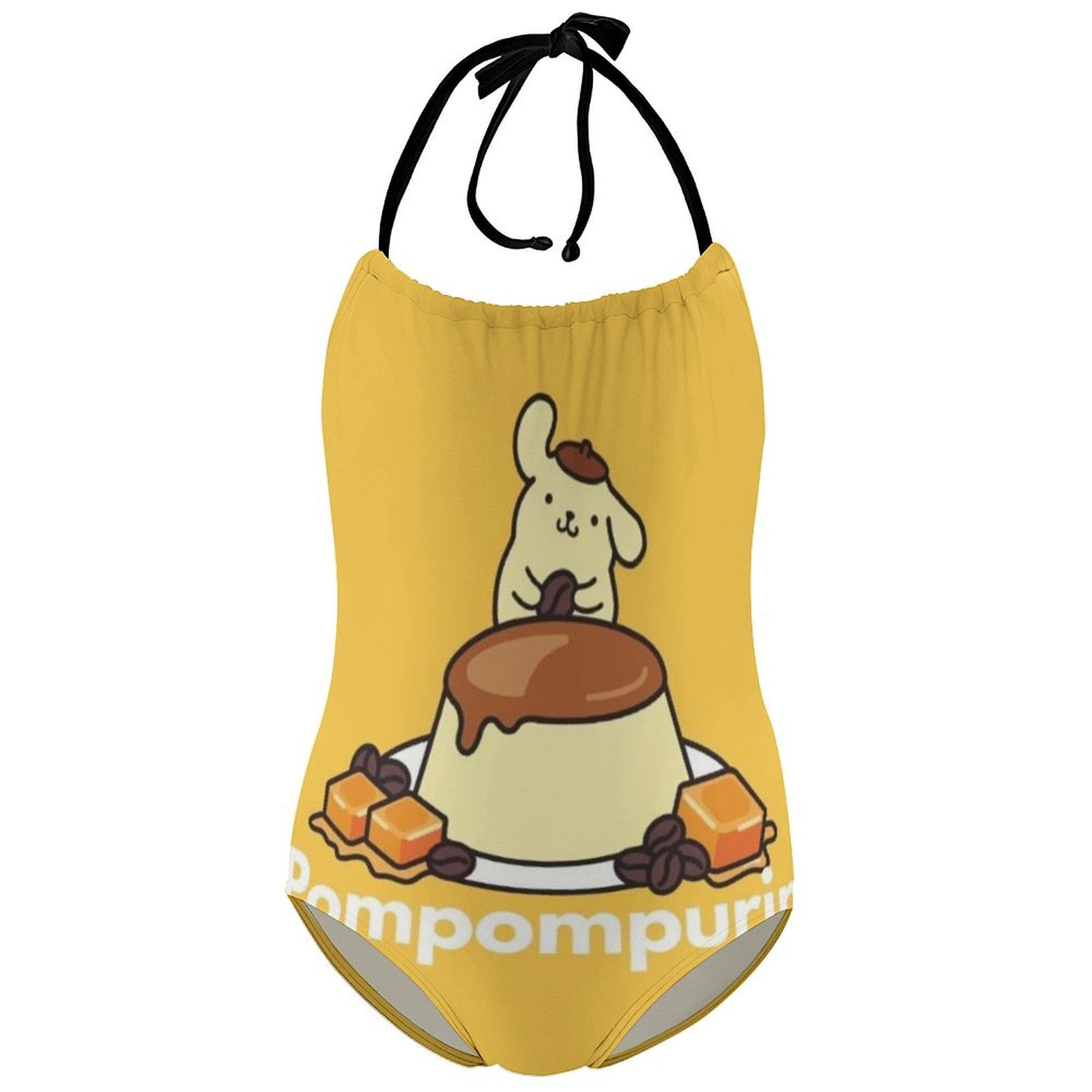 POMPOMPURIN Swimsuit Anime Cute for Girls Gift 11-13Y（160cm ...