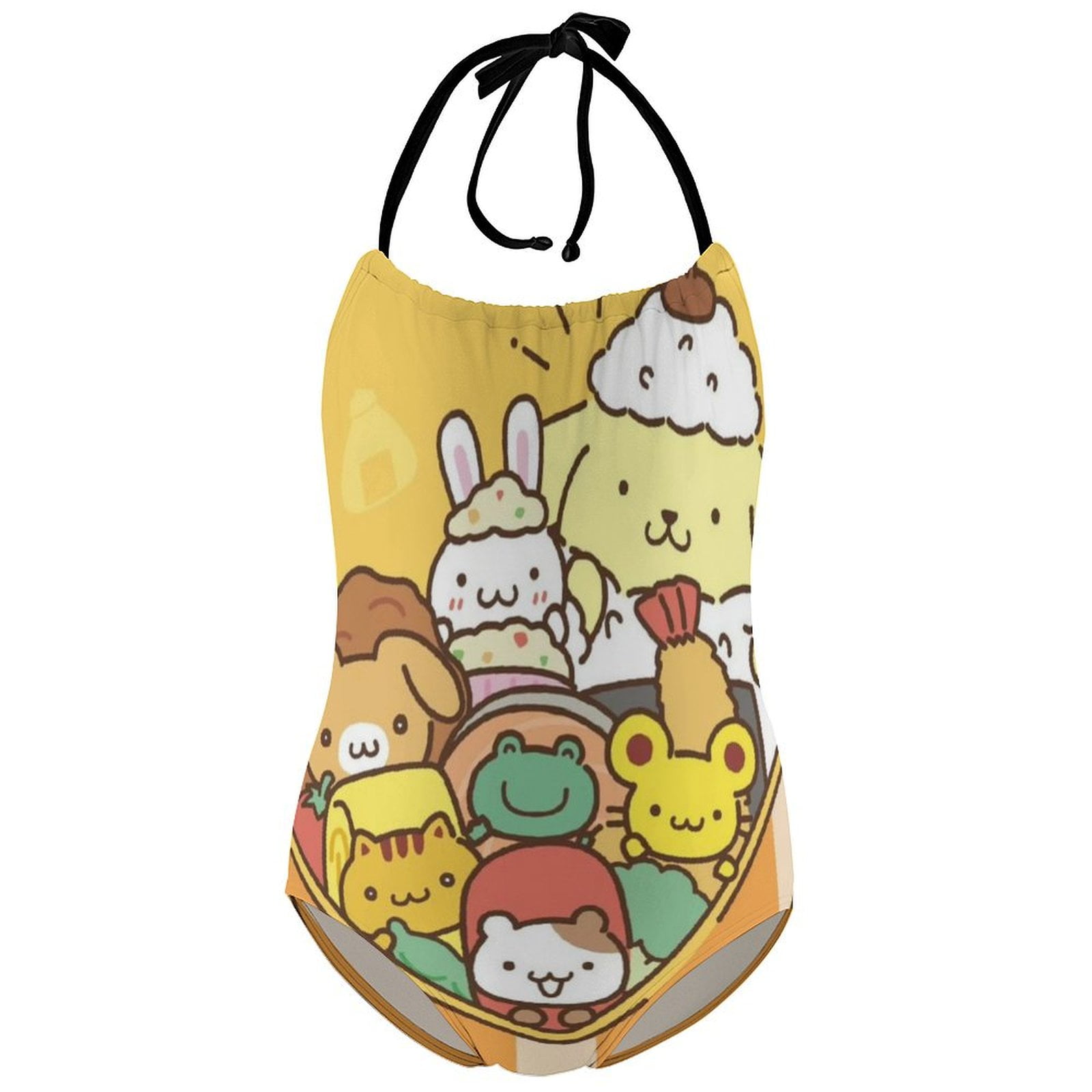 POMPOMPURIN Swimsuit Anime Cute for Girls Gift 12-14Y（170cm ...