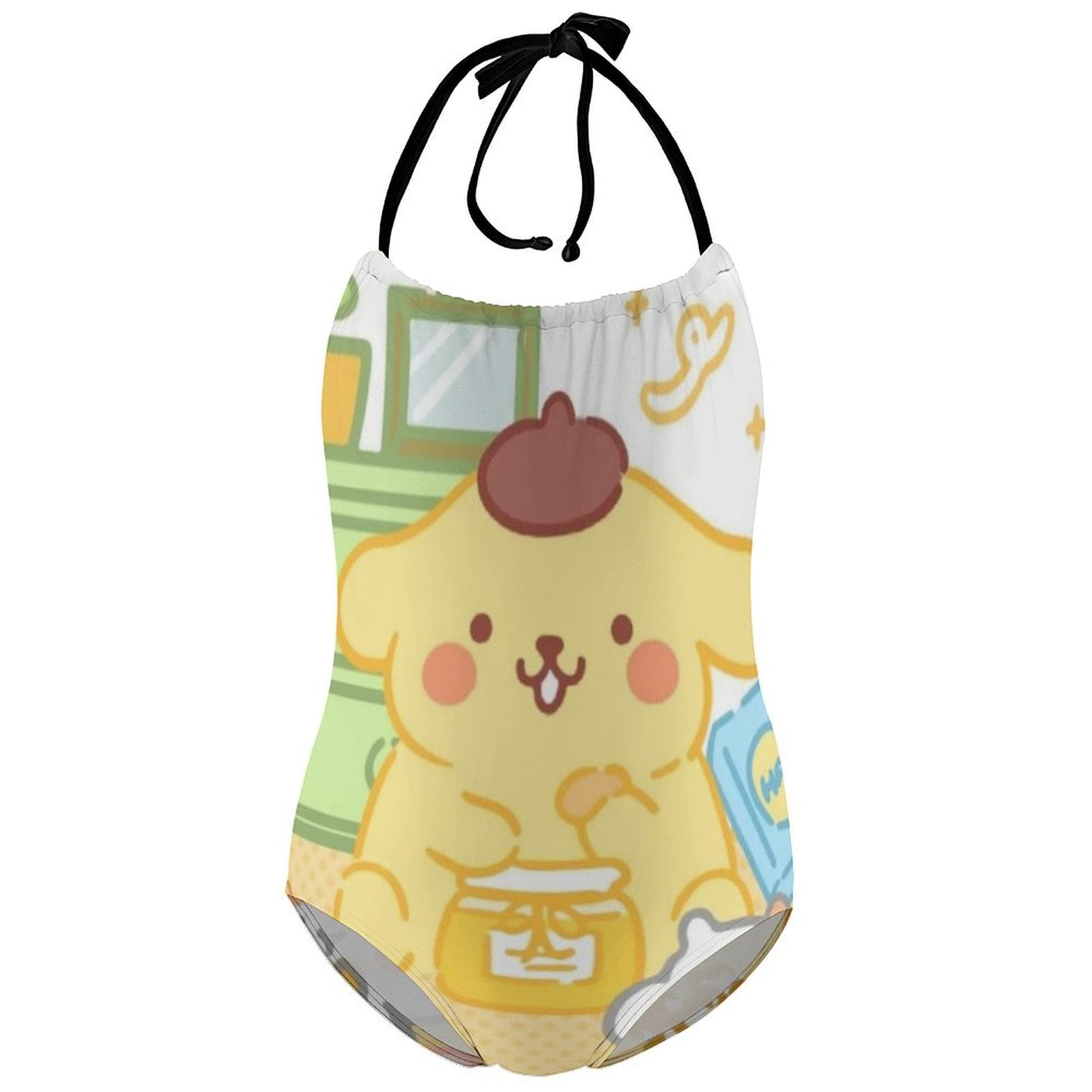 POMPOMPURIN Swimsuit Anime Cute for Girls Gift 12-14Y（170cm ...