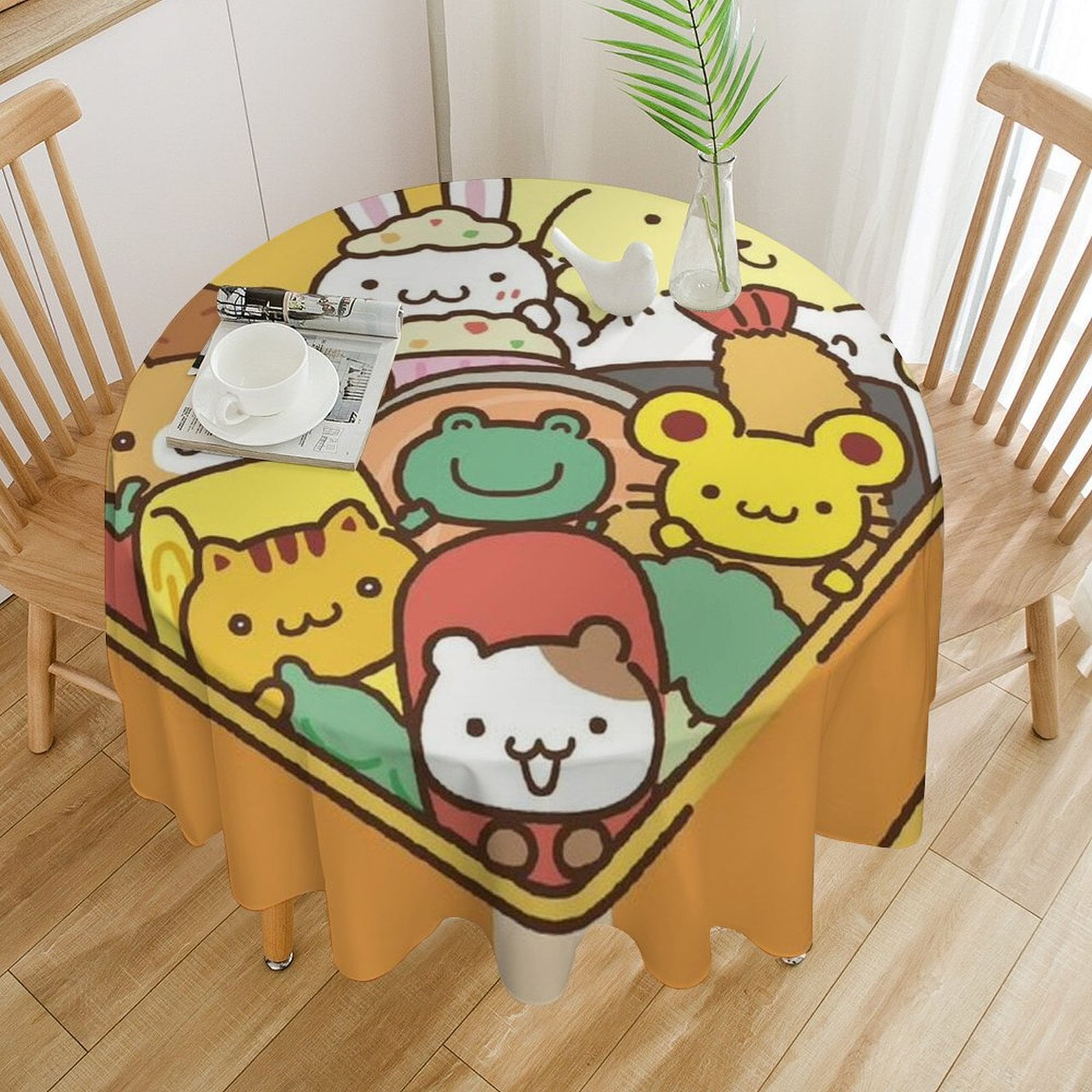 POMPOMPURIN Tablecloth Anime for Dining Table Picnic Gift 36x36in ...