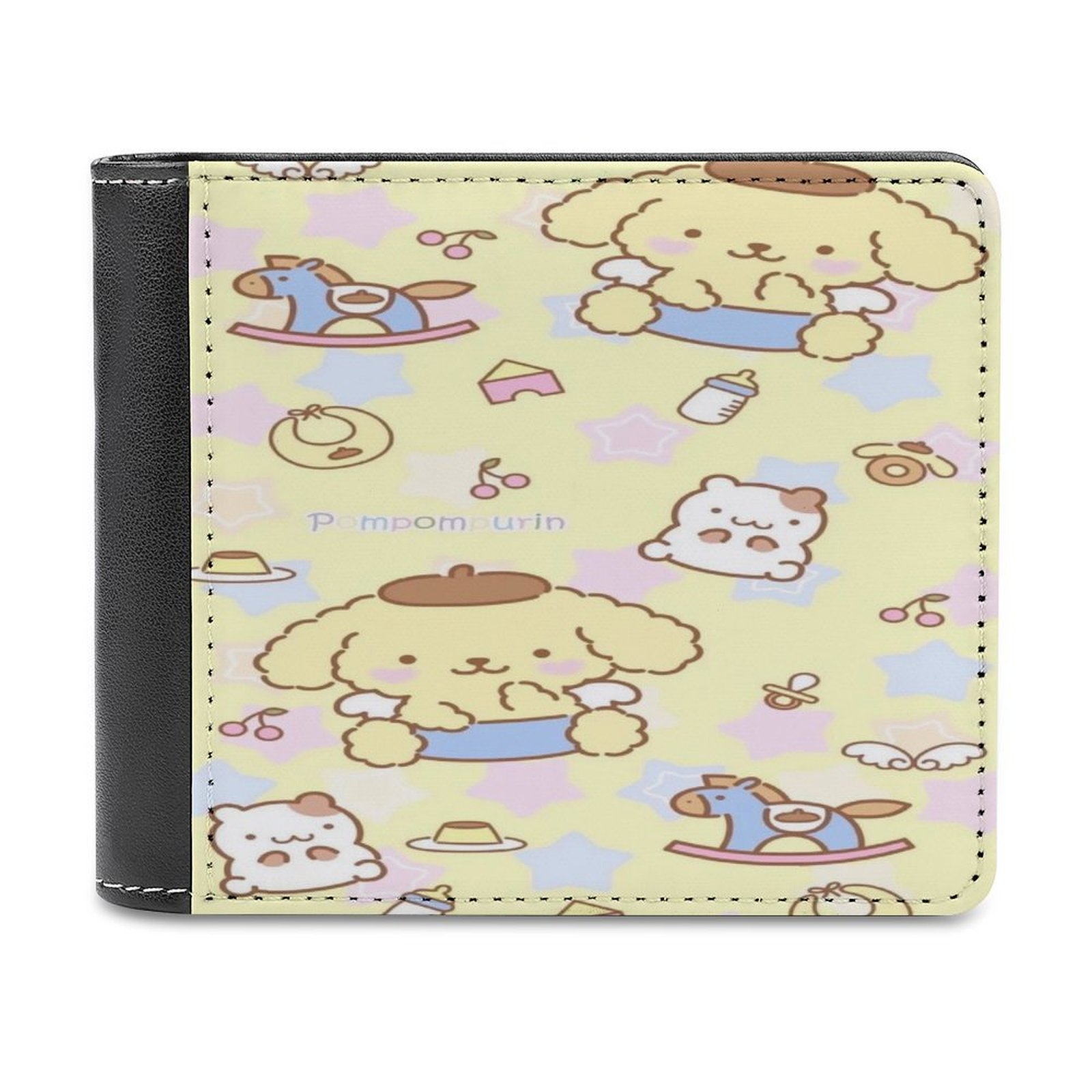 POMPOMPURIN Wallet Purse Card Holder Anime for Men Women POMPOMPURIN ...